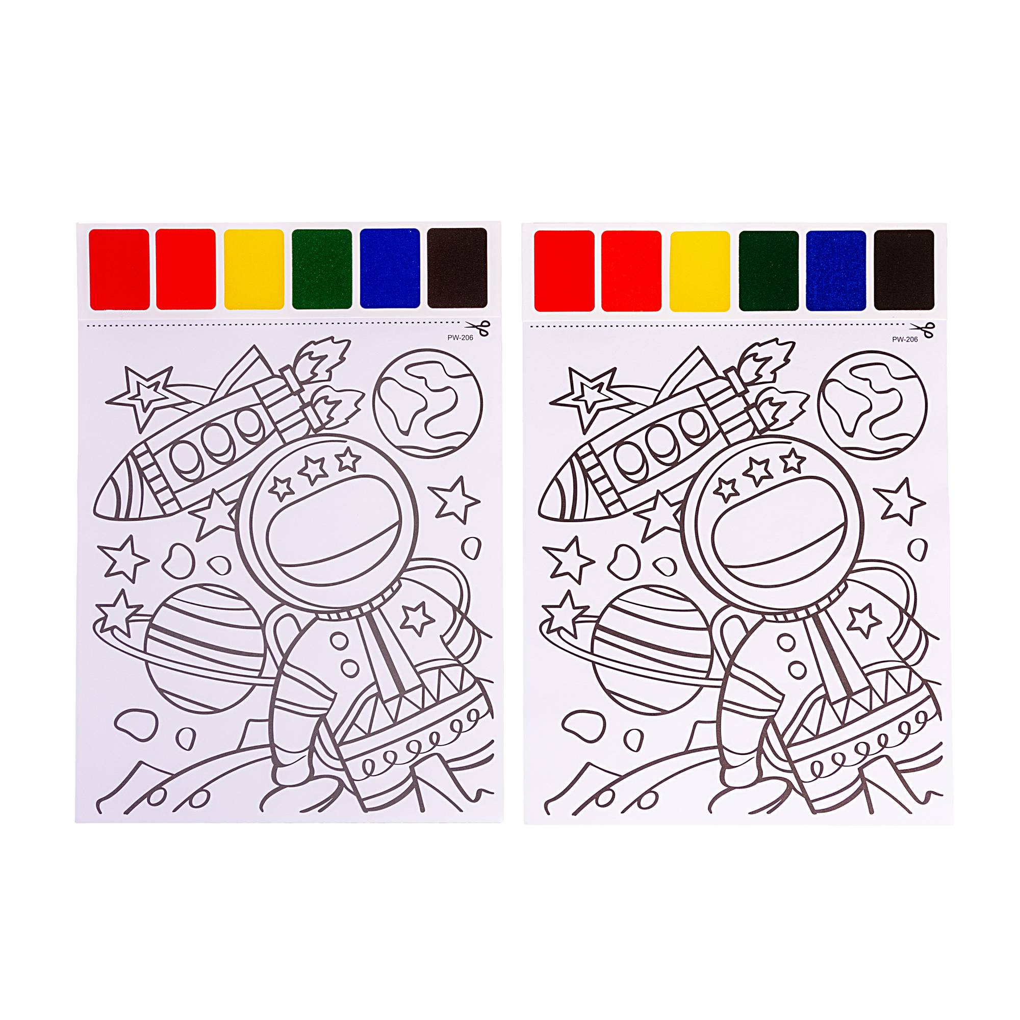 Space Paint with Water Picture 2 Pack | Hobbycraft