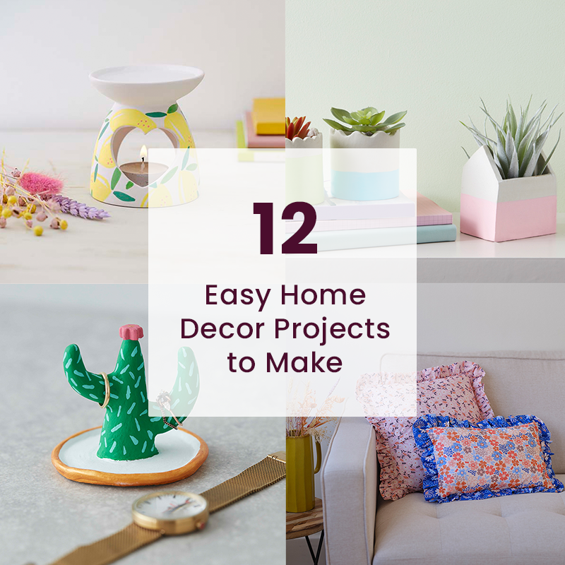 12 Easy Home Decor Projects to Make | Hobbycraft
