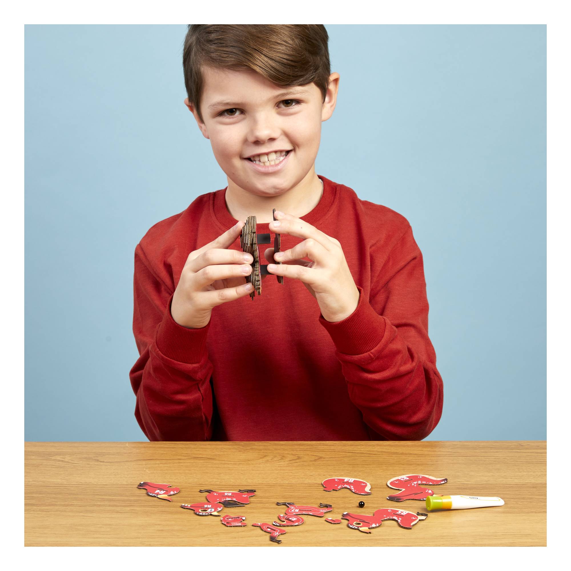 Eugy 3D Red Dragon Model | Hobbycraft