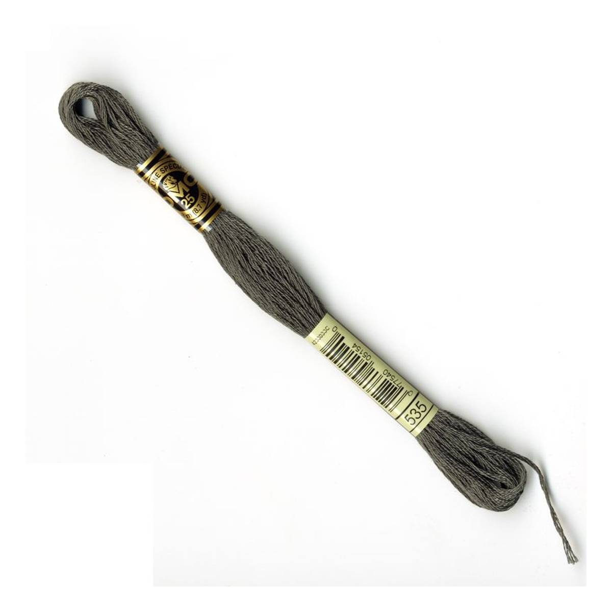 DMC Grey Mouline Special 25 Cotton Thread 8m (535) | Hobbycraft