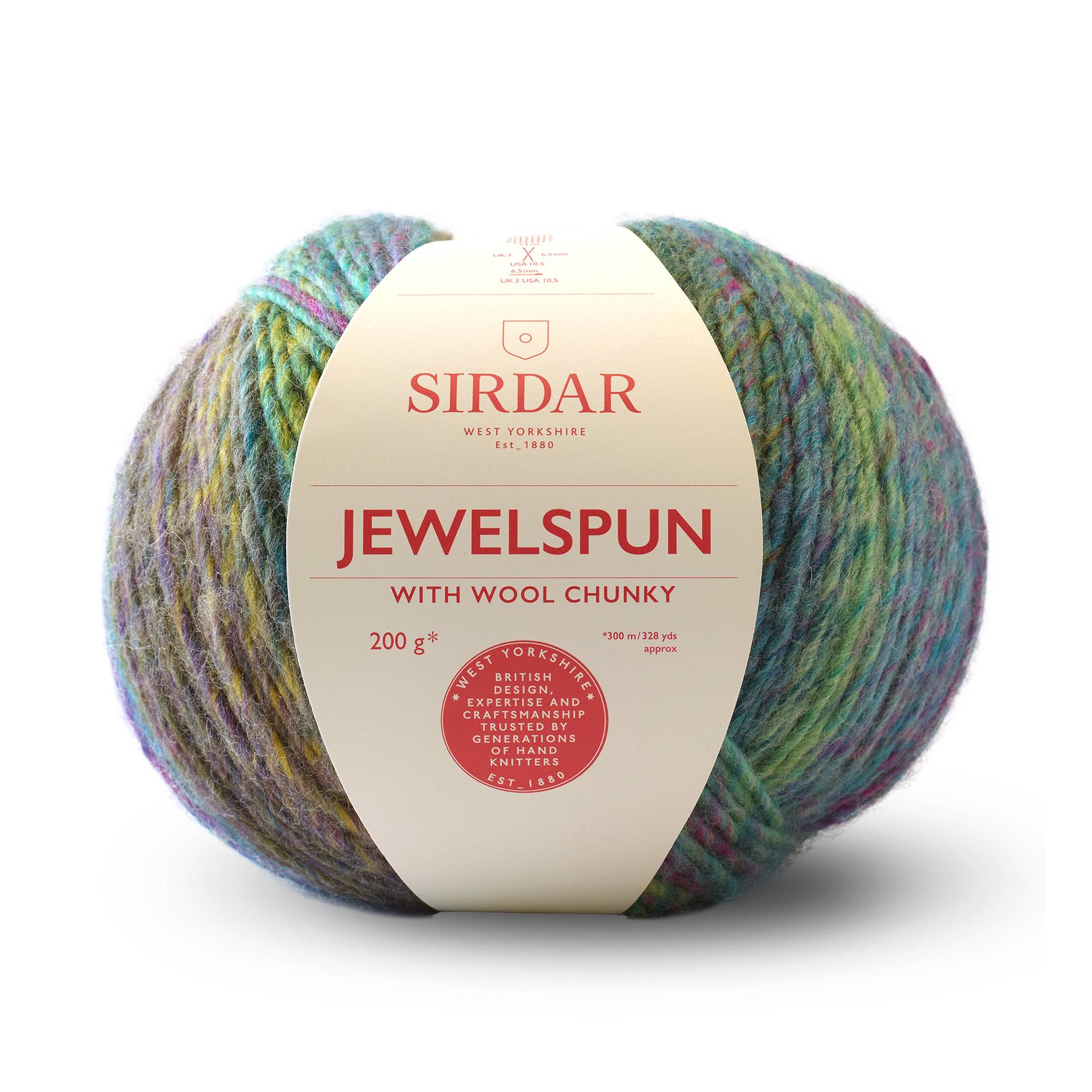 Sirdar Emerald Shore Jewelspun with Wool Chunky Yarn 200g | Hobbycraft