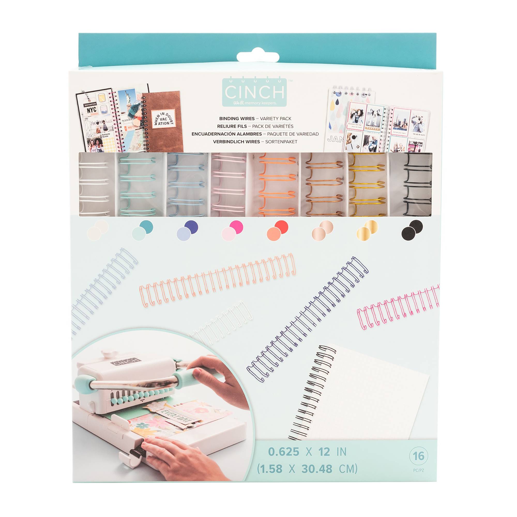 We R Makers Cinch Assorted Binding Wires 16 Pack | Hobbycraft