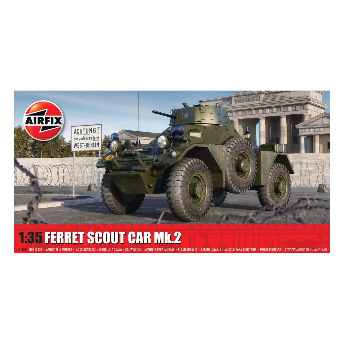 Airfix Ferret Scout Car Mk.2 Model Kit 1:35 | Hobbycraft