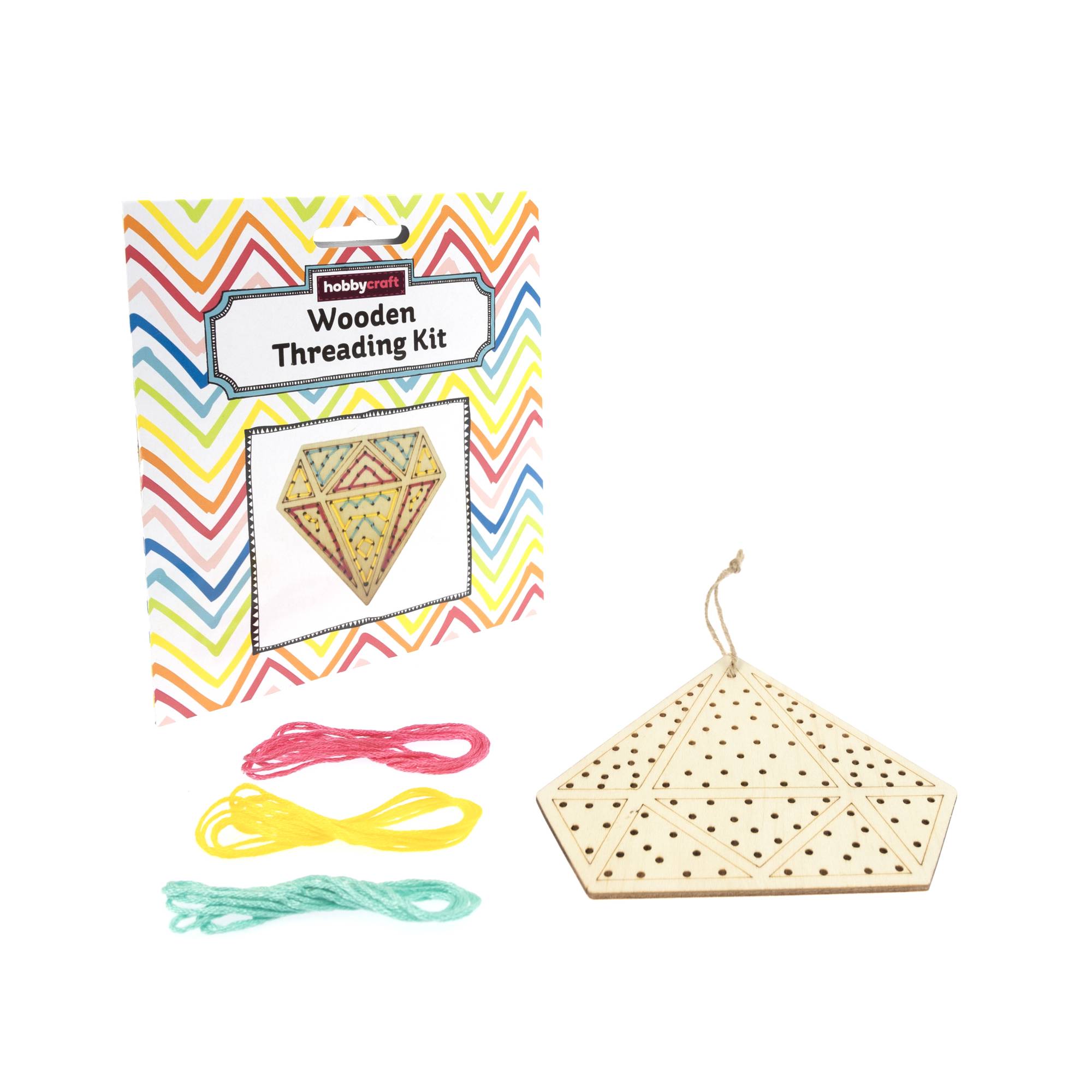 Diamond Wooden Threading Kit | Hobbycraft