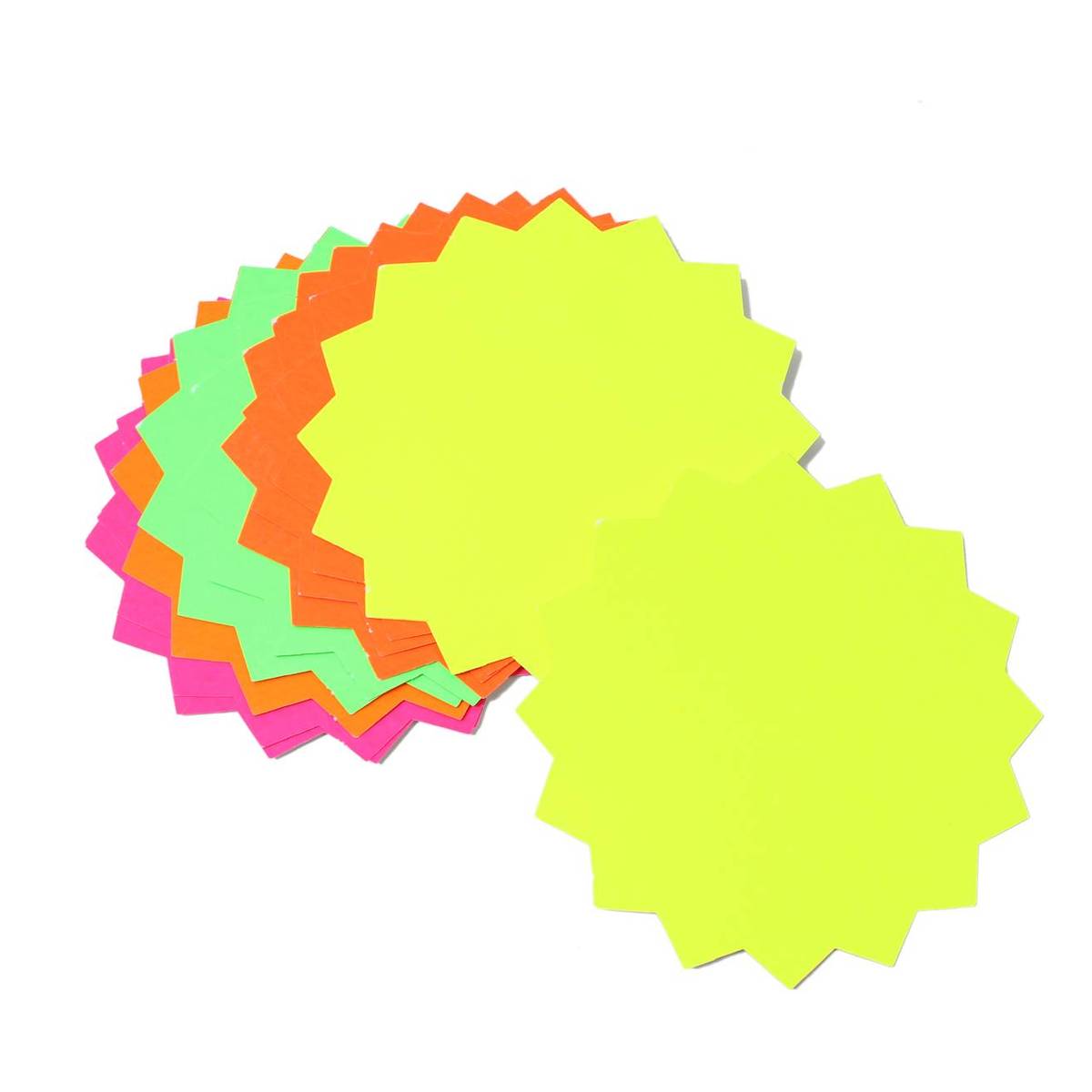 Fluorescent Stars 12 Pack | Hobbycraft