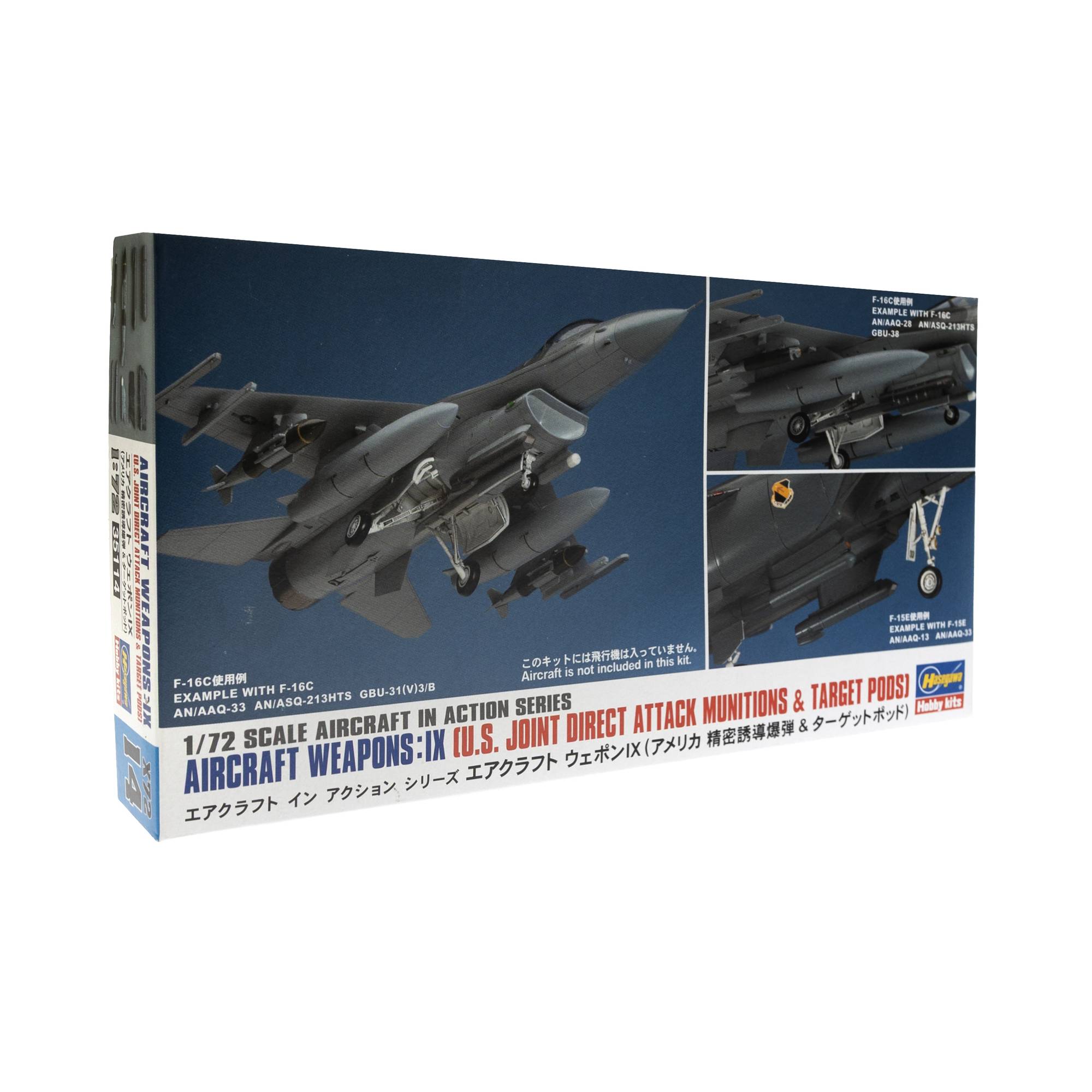 Hasegawa US Aircraft Weapons Set IX 1:72 | Hobbycraft