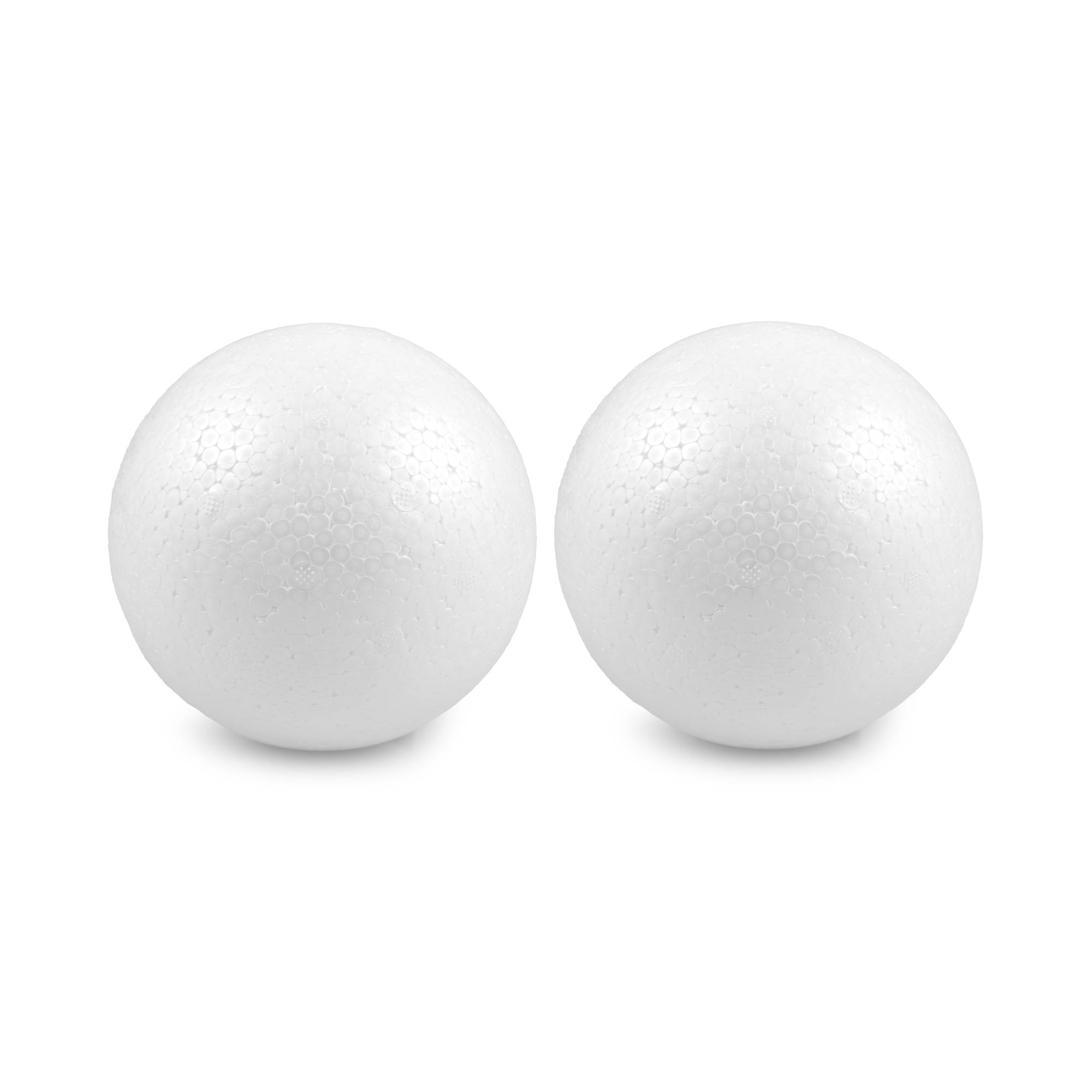 Polystyrene Balls 10cm 2 Pack | Hobbycraft