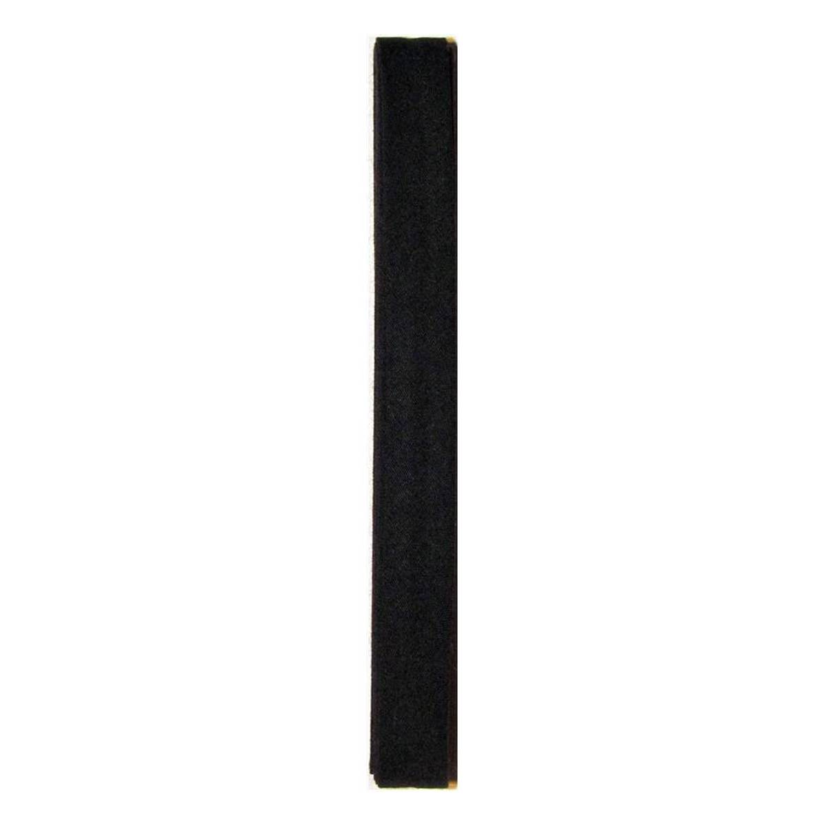 Black Poly Cotton Bias Binding 12mm x 2.5m | Hobbycraft