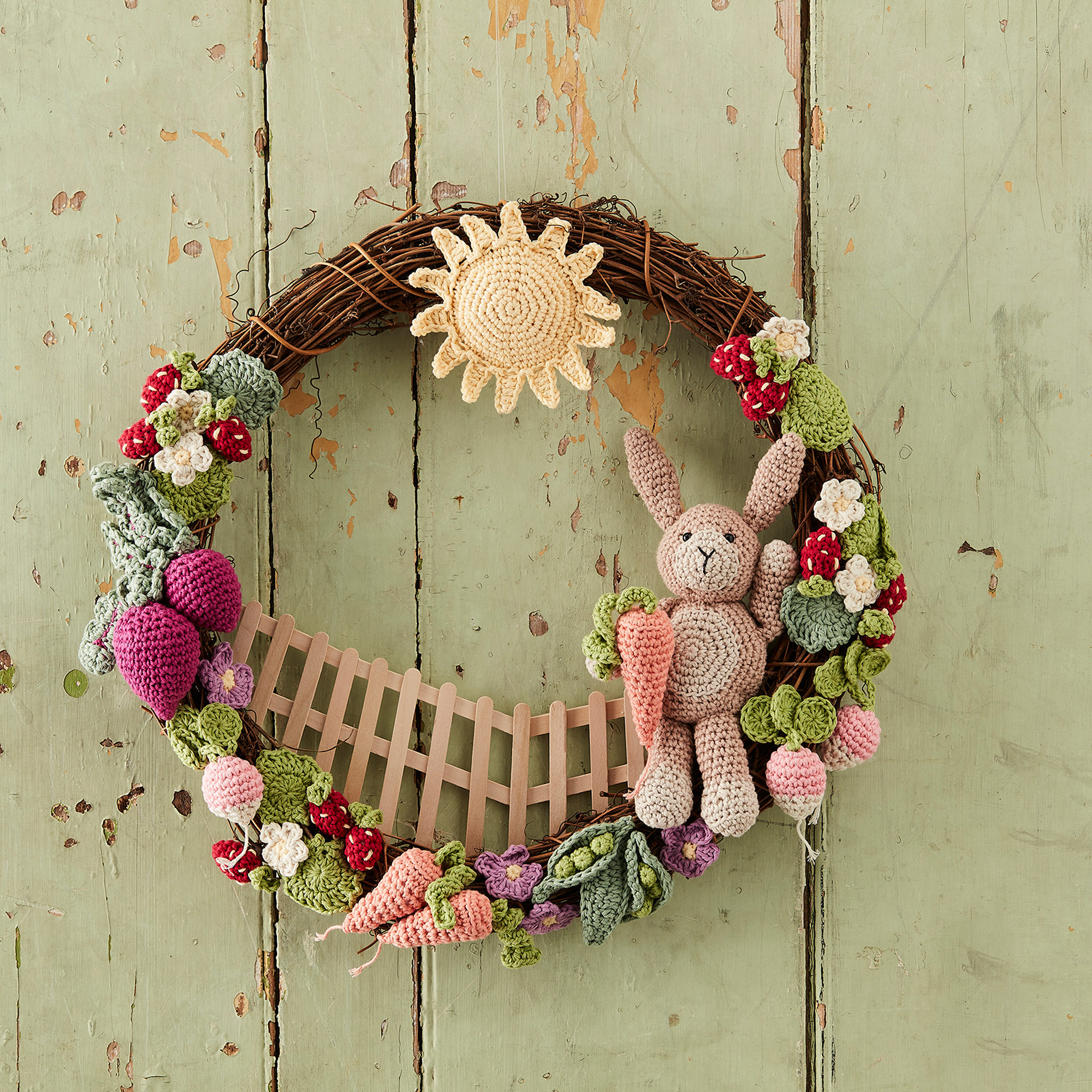 Crochet Your Own Spring Wreath: Free DIY Pattern | Hobbycraft