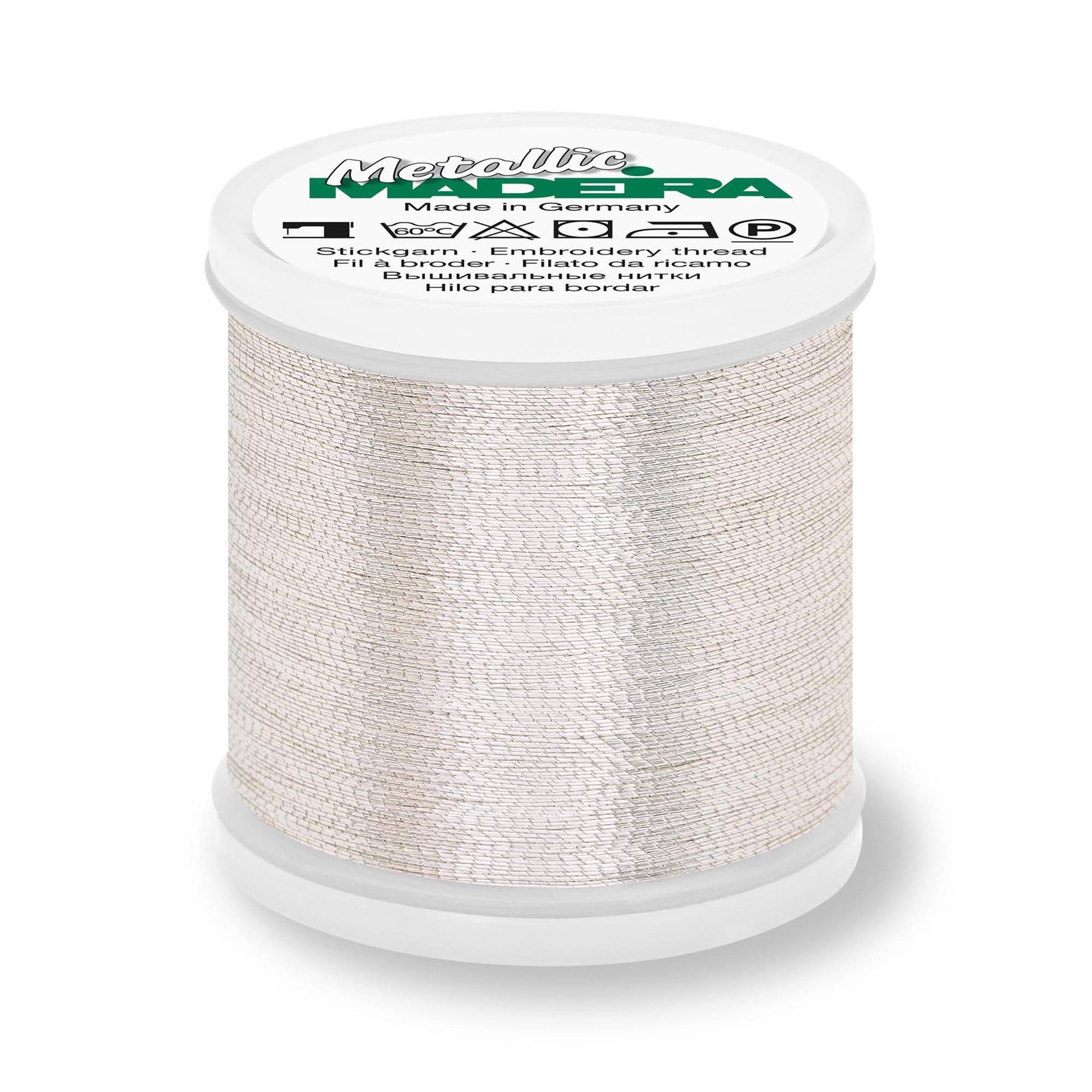 Madeira Silver Metallic 40 Thread 200m | Hobbycraft
