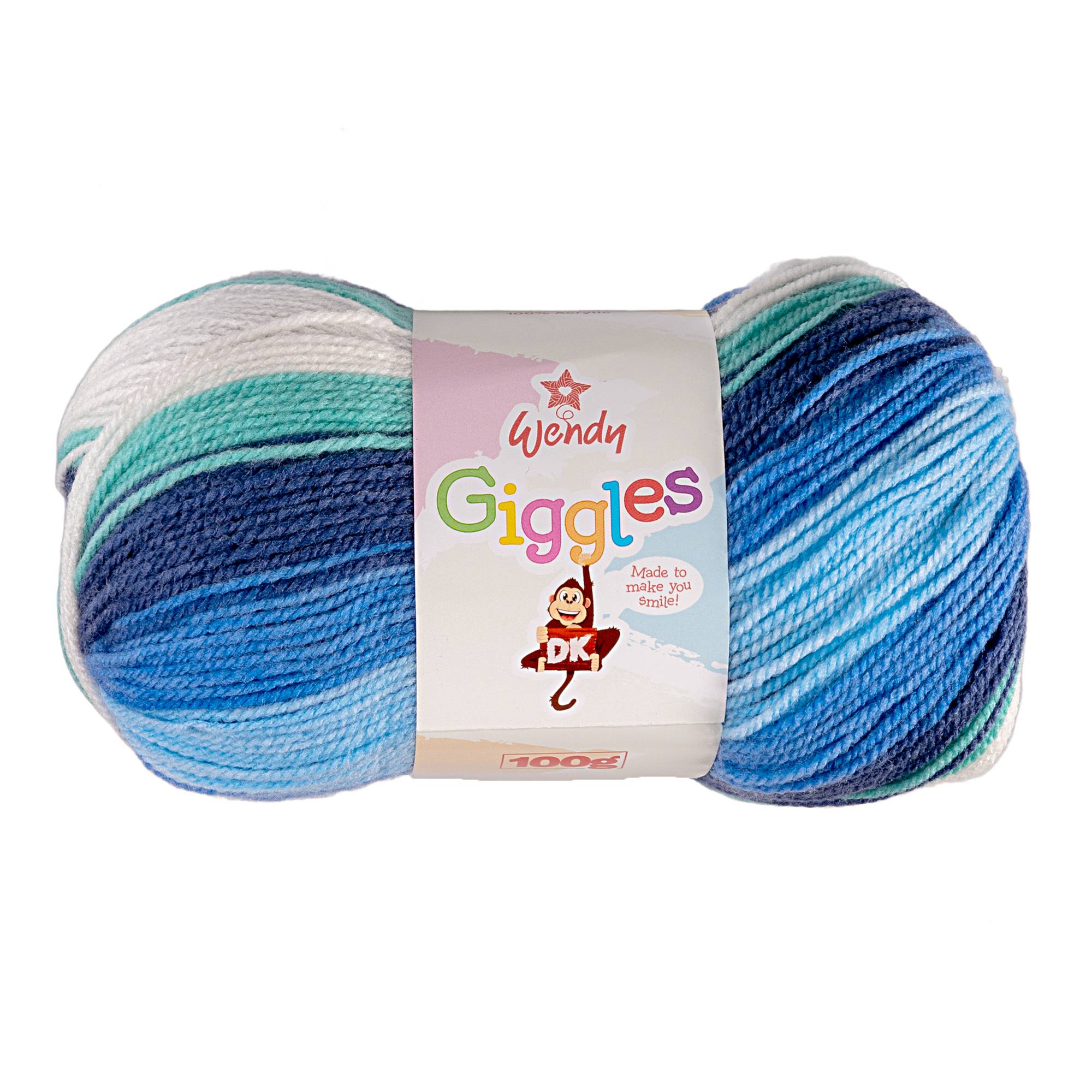 Wendy Lagoon Giggles DK Yarn 100g | Hobbycraft