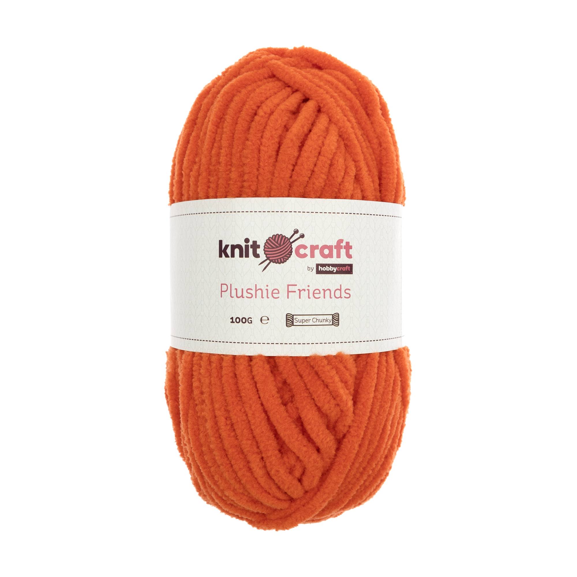 Knitcraft Red Plushie Friends Yarn 100g | Hobbycraft