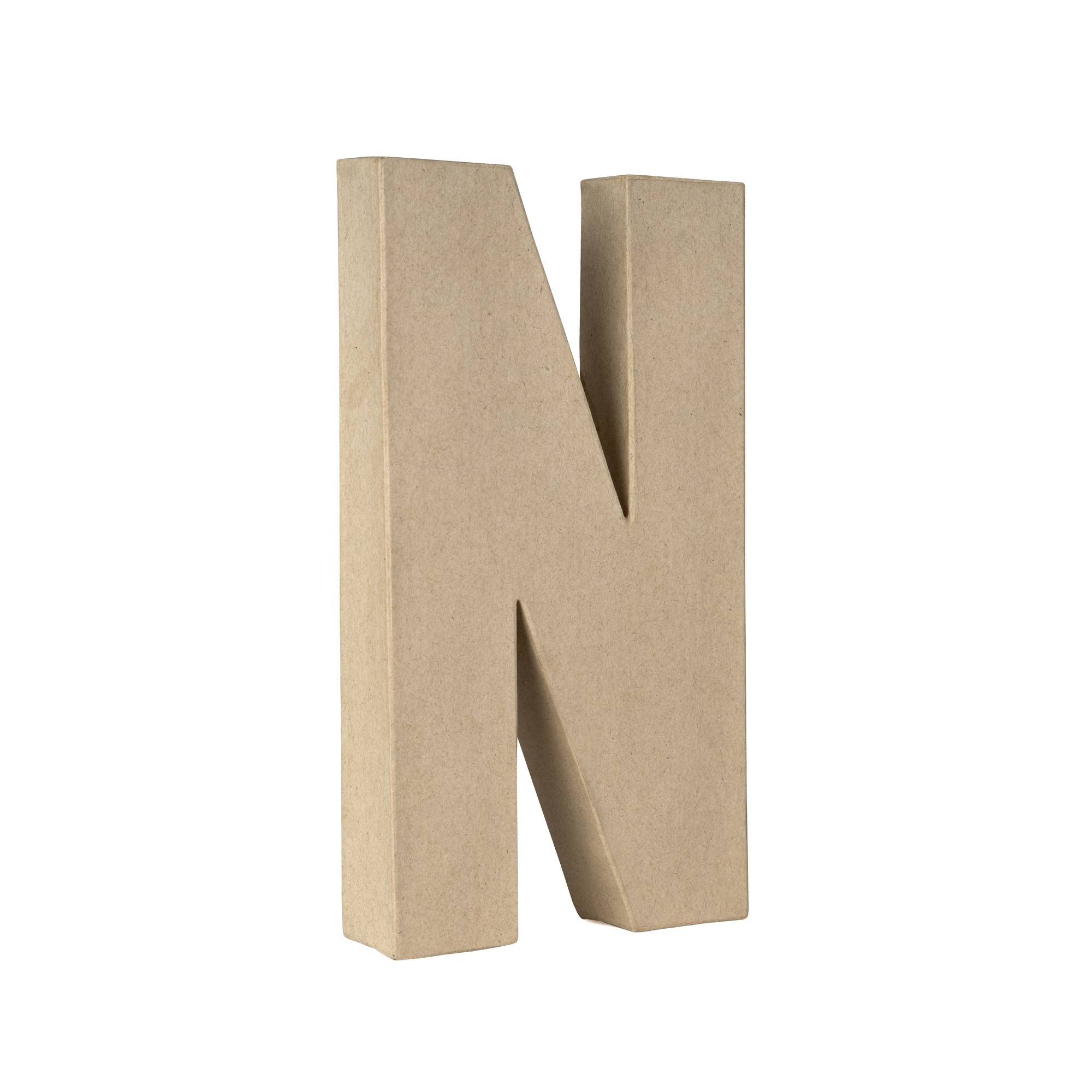Mache Letter N 20cm | Hobbycraft