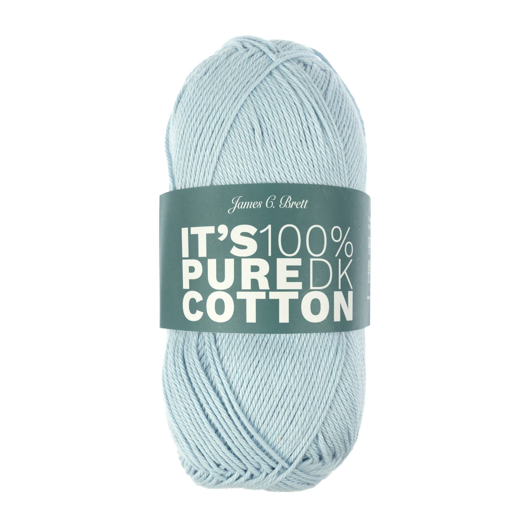 James C Brett Cool Blue It’s Pure Cotton Yarn 100g | Hobbycraft