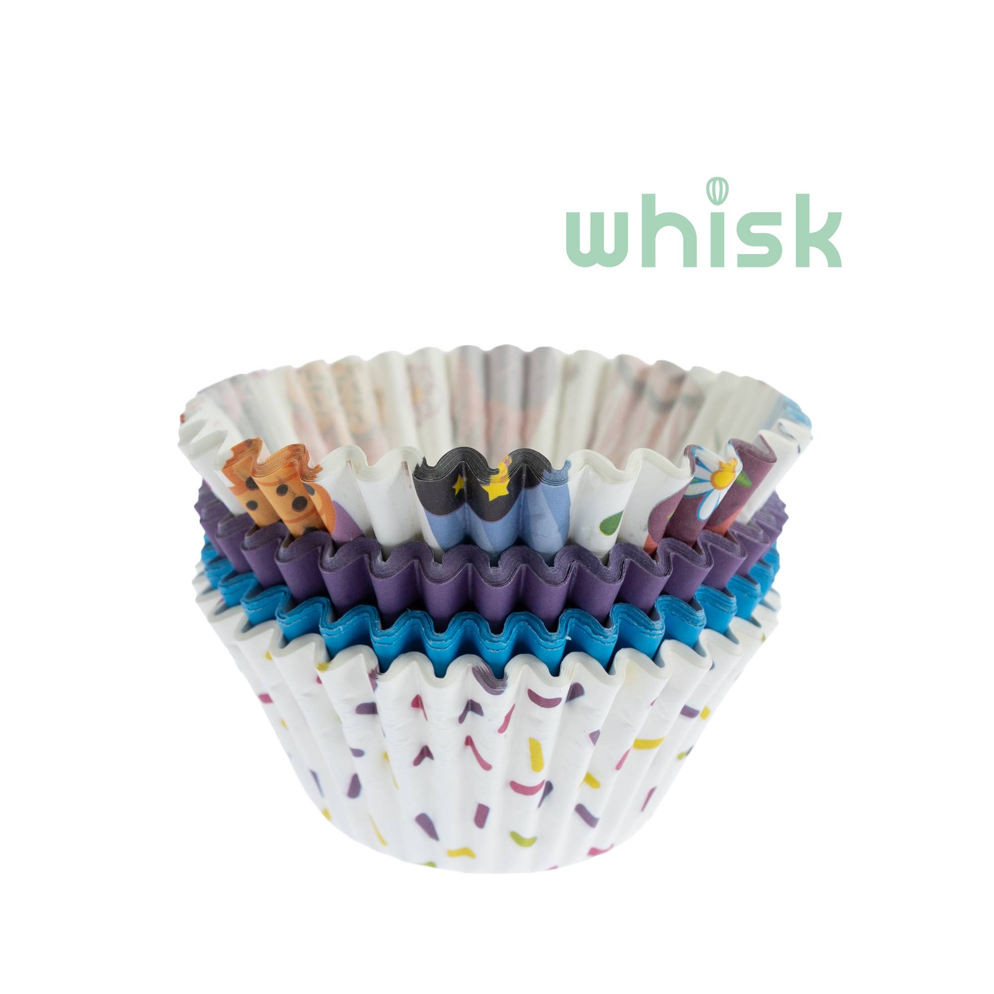 Whisk Cupcake and Sprinkles Cupcake Cases 100 Pack | Hobbycraft