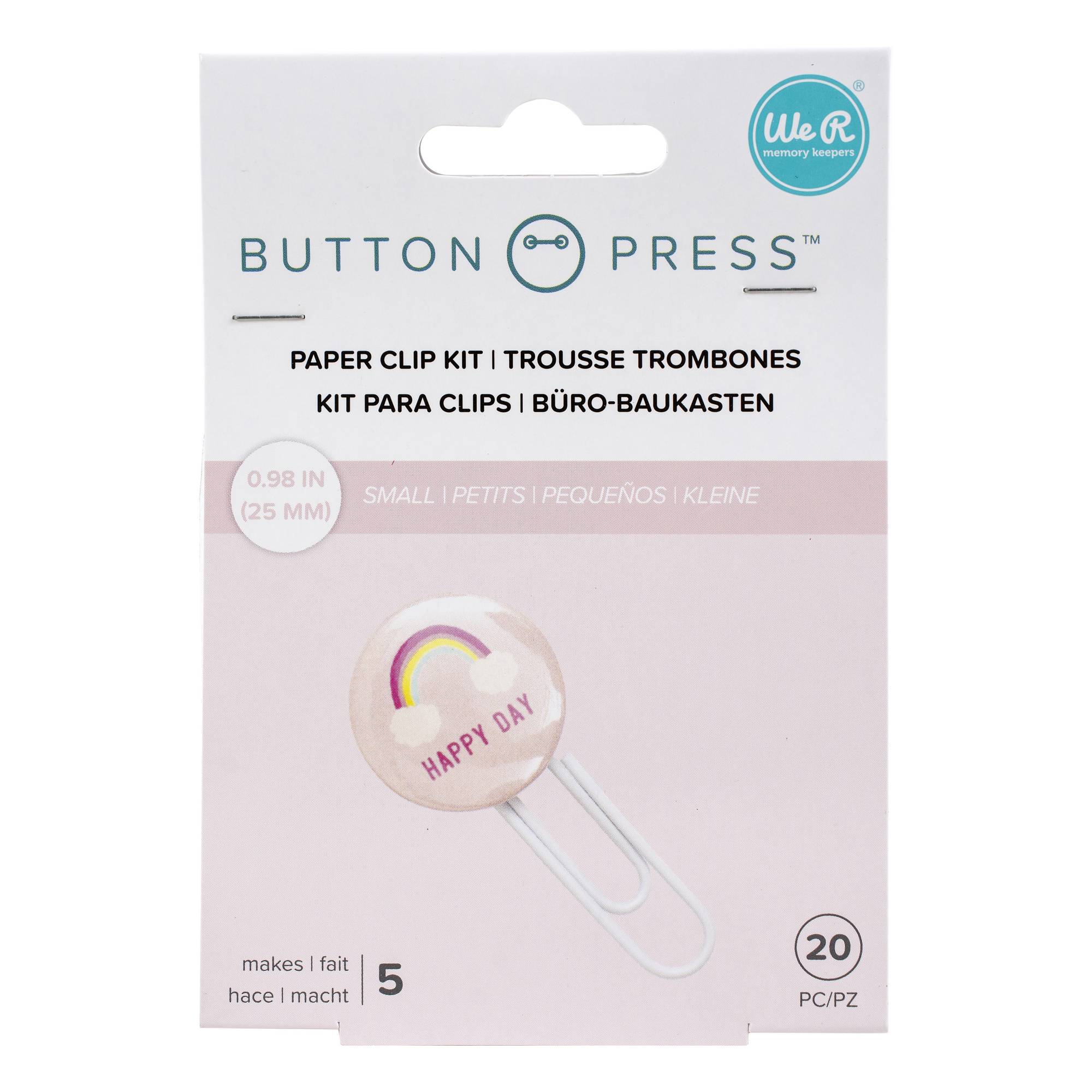 We R Makers Button Press Paper Clip Kit | Hobbycraft
