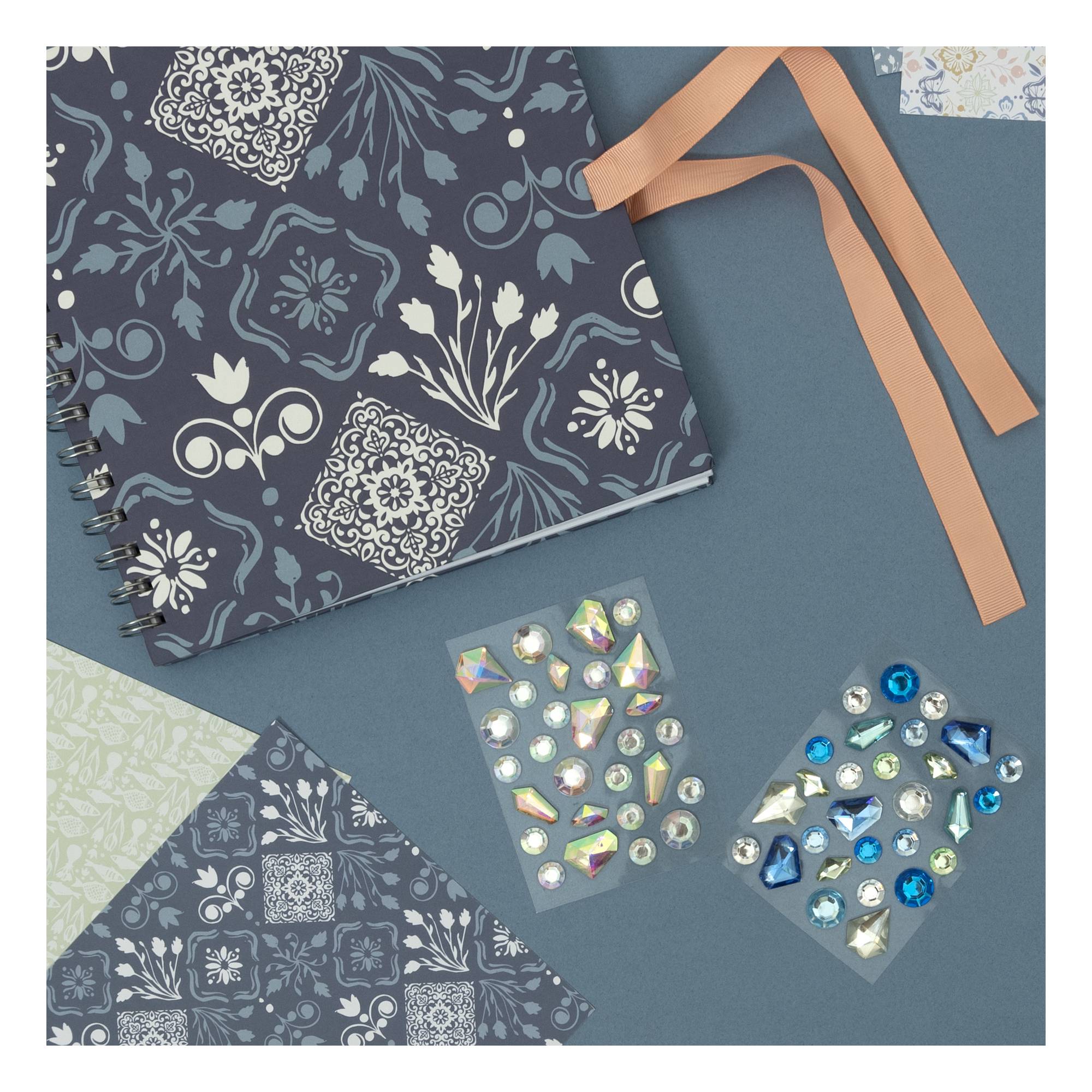 Iridescent Assorted Adhesive Gems 28 Pack | Hobbycraft