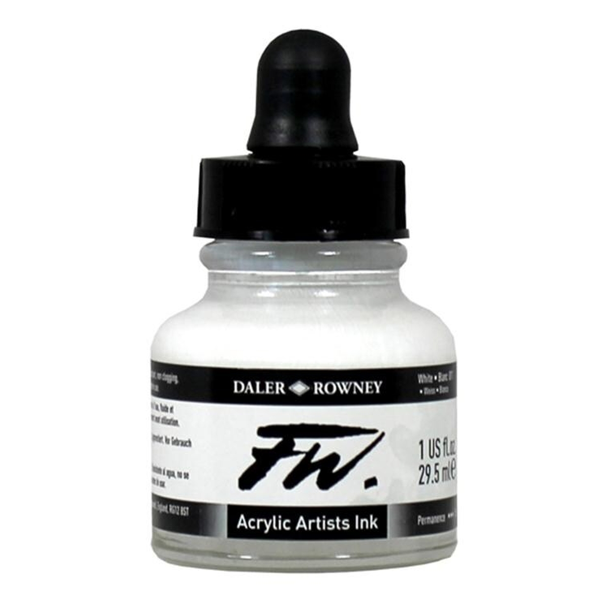 Daler-Rowney White FW Artists Ink 29.5ml | Hobbycraft
