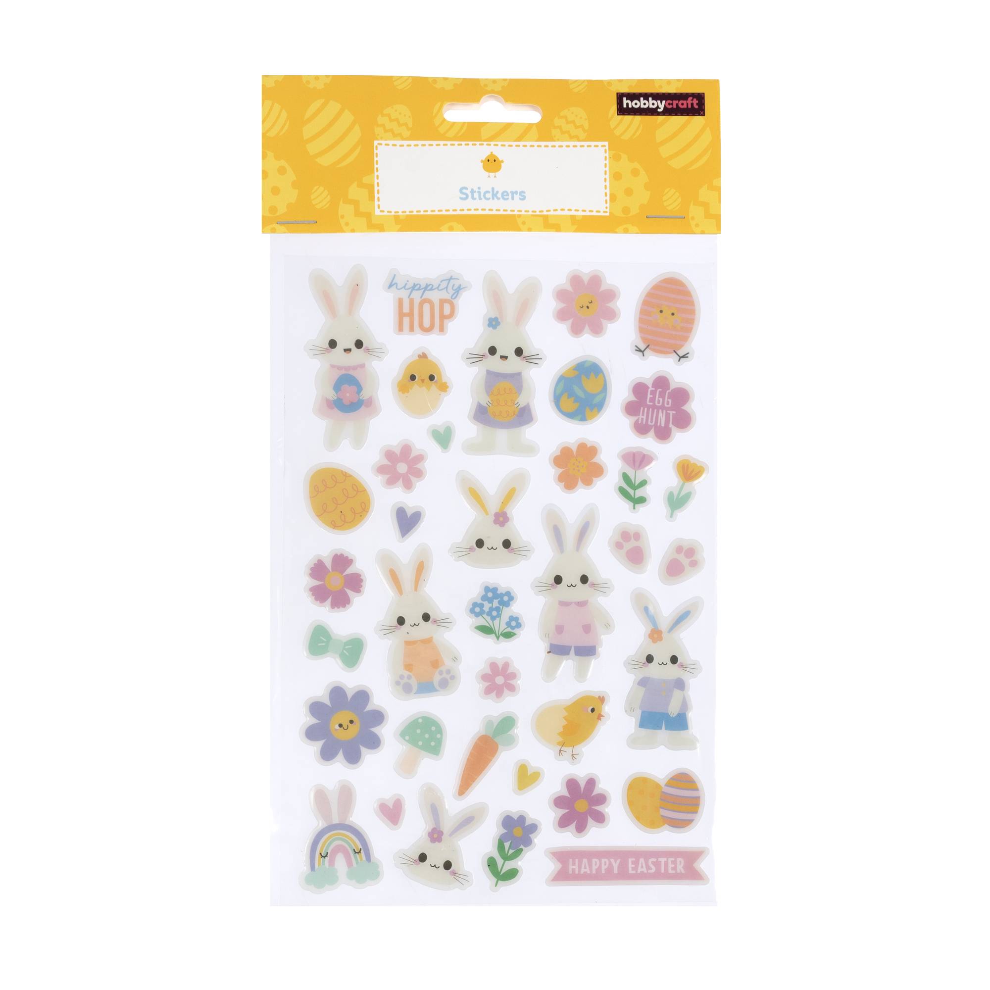 Hippity Hop Easter Stickers | Hobbycraft
