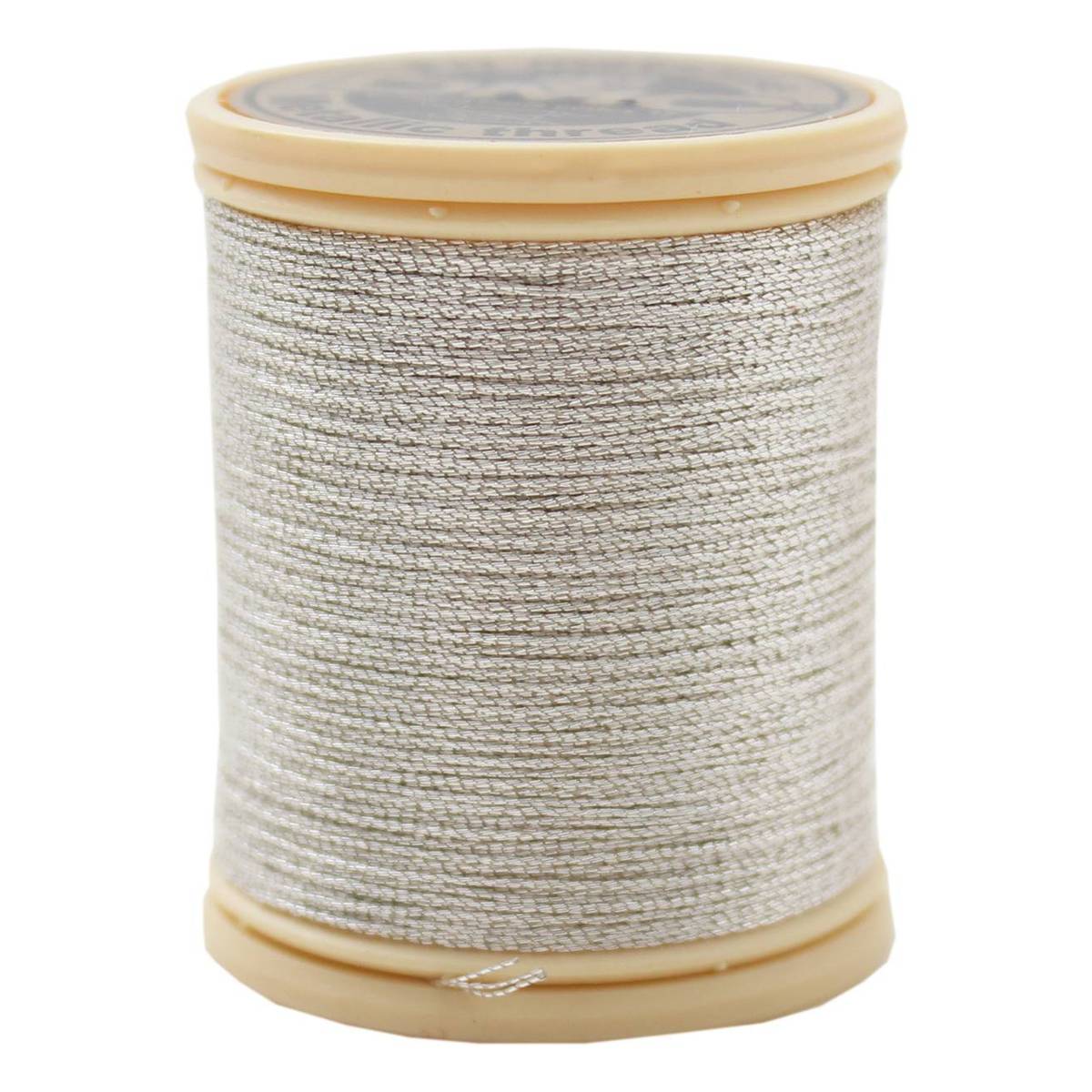 DMC Silver Metallic Sewing Thread 40m (283) | Hobbycraft