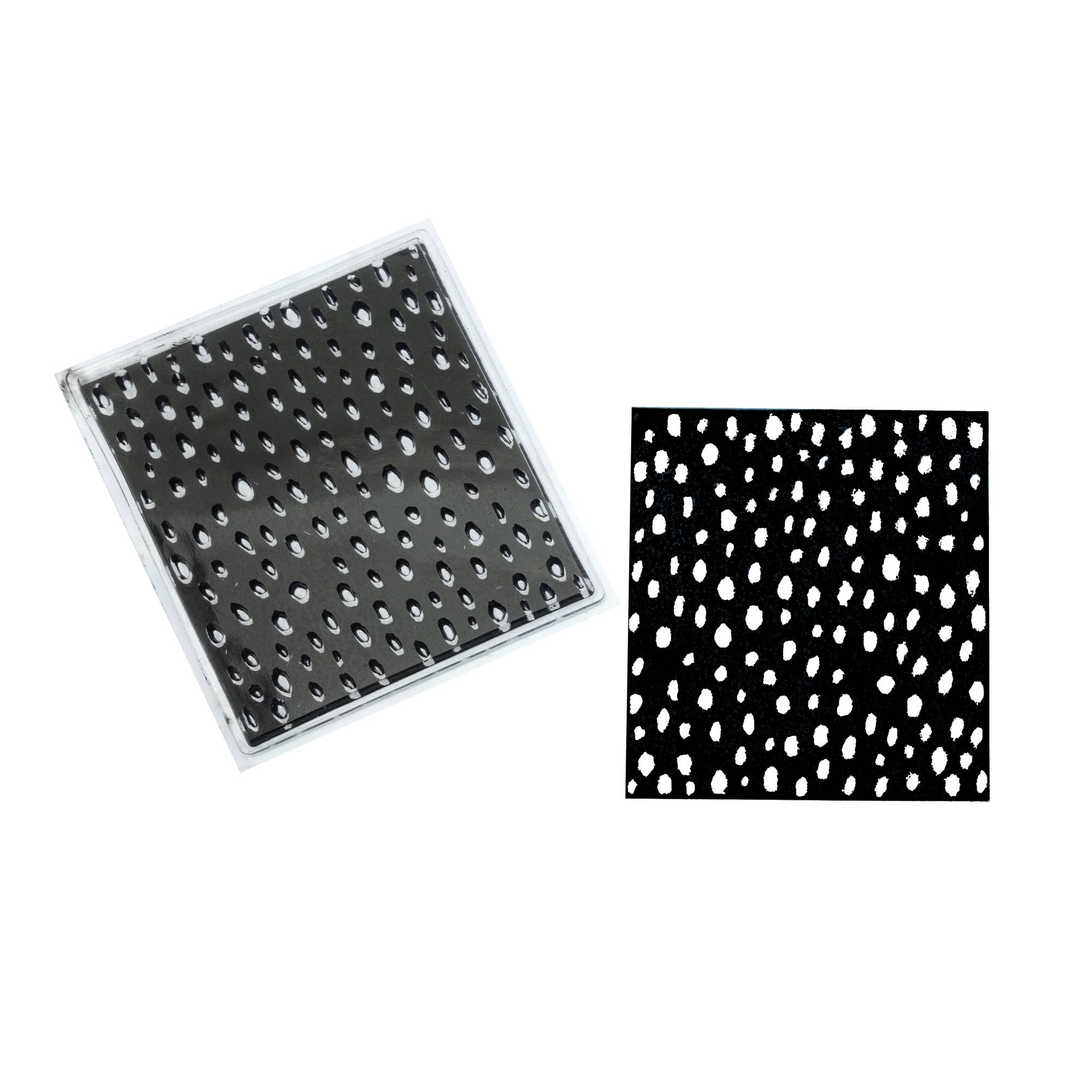 Dotty Background Clear Stamp 7cm x 7.7cm | Hobbycraft