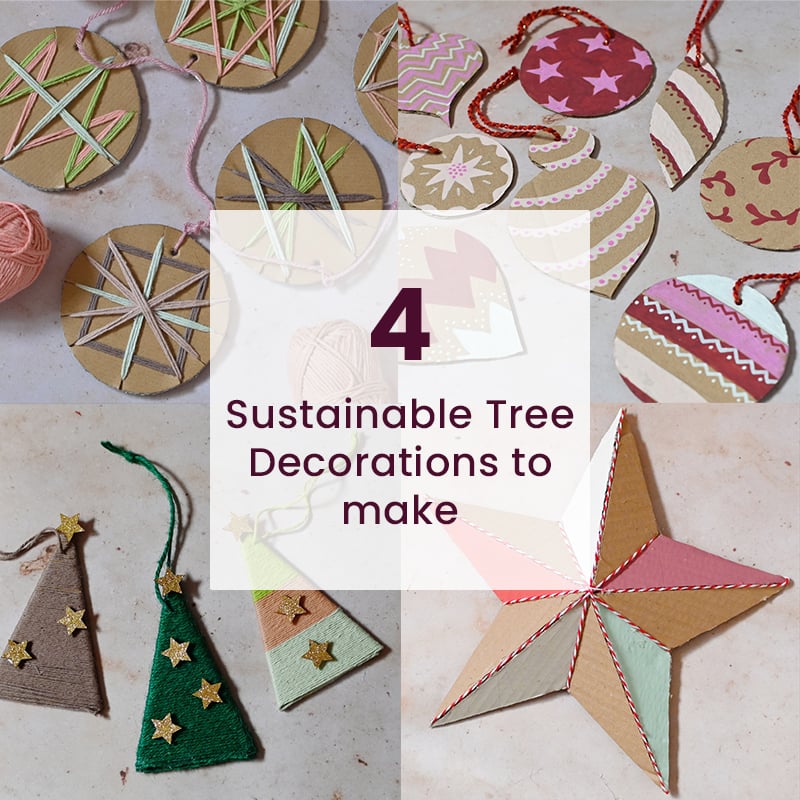 4 Sustainable Tree Decorations to Make | Hobbycraft