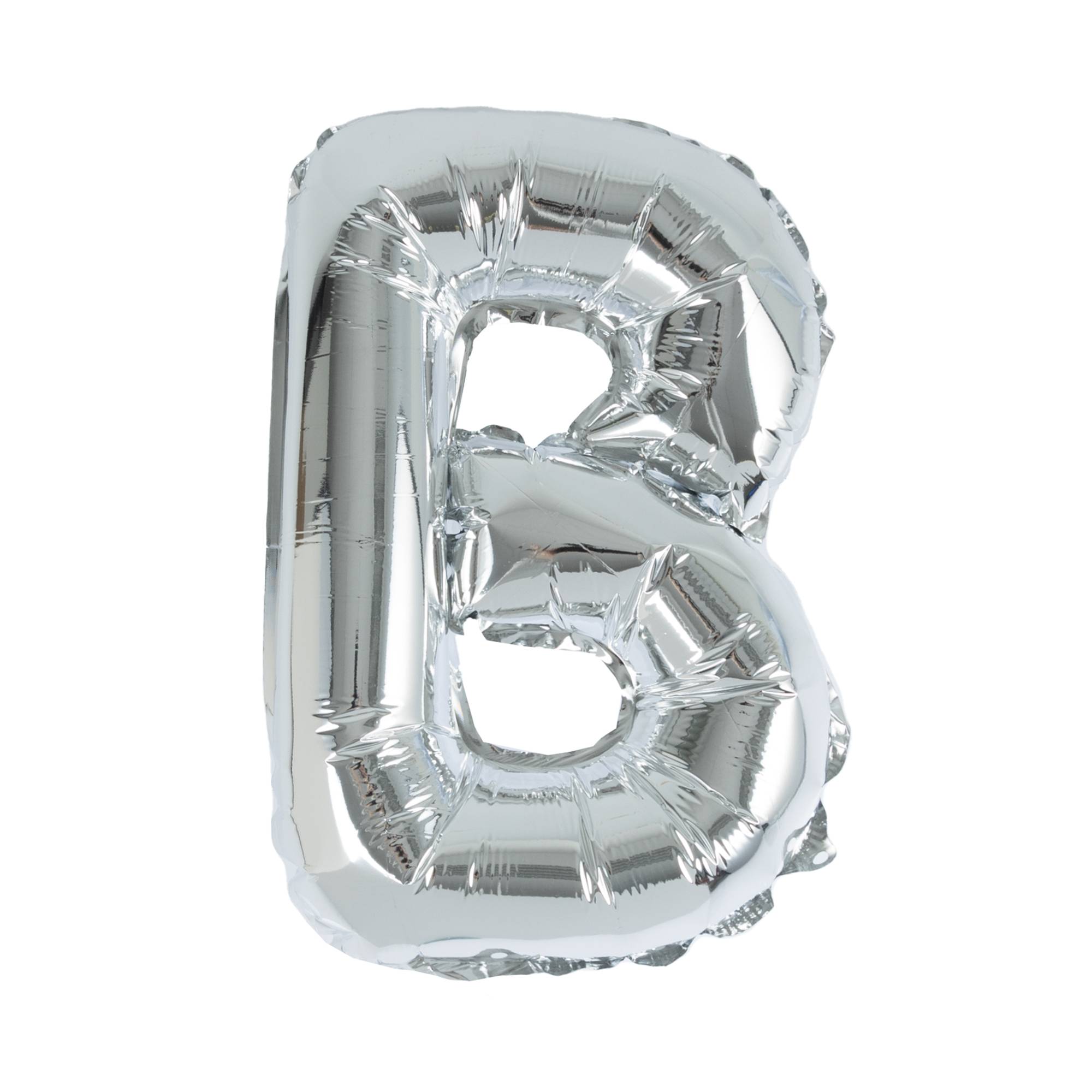 Silver Foil Letter B Balloon | Hobbycraft