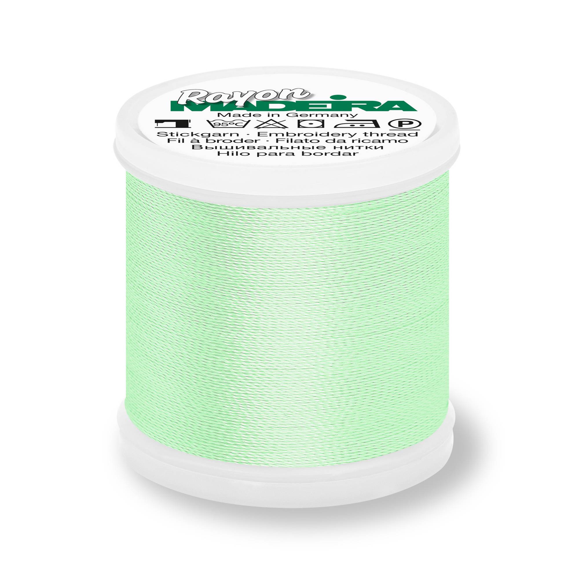 Madeira Light Grass Green Rayon 40 Thread 200m (1100) | Hobbycraft