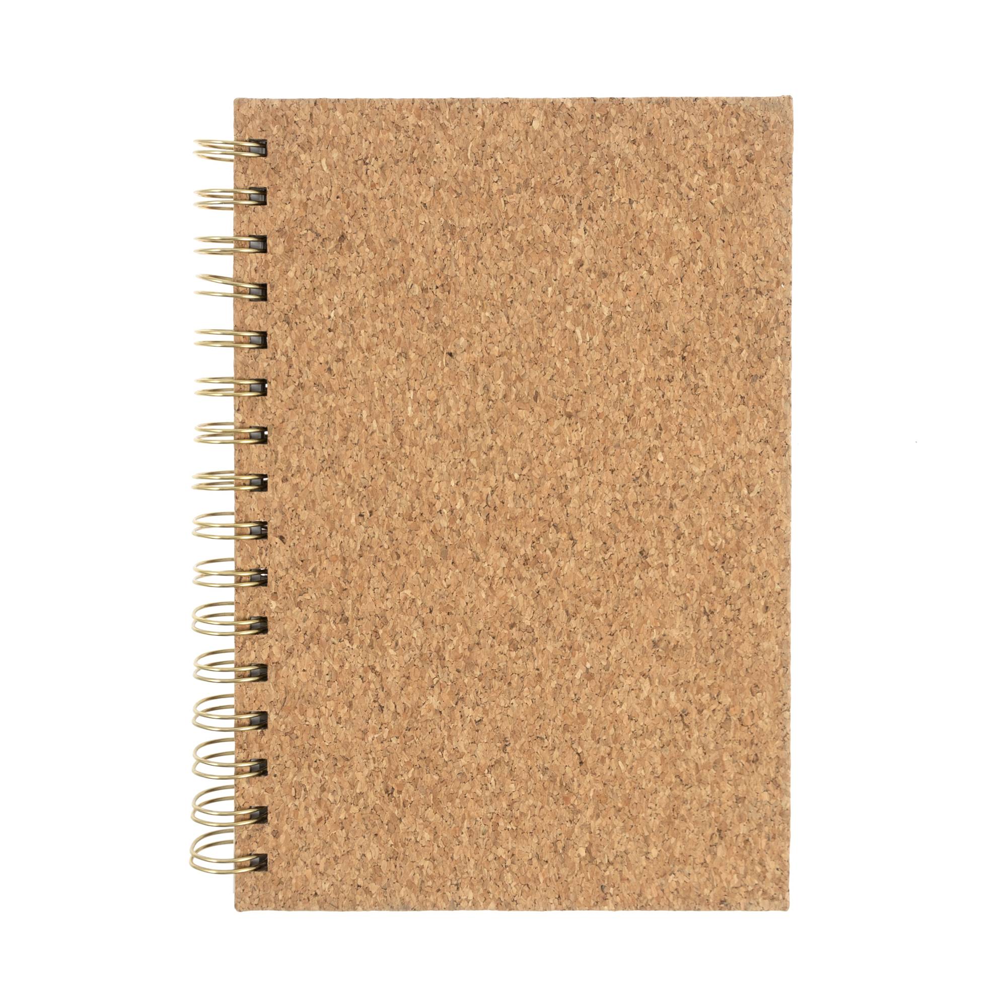 Spiral Bound Cork Notebook A5 | Hobbycraft