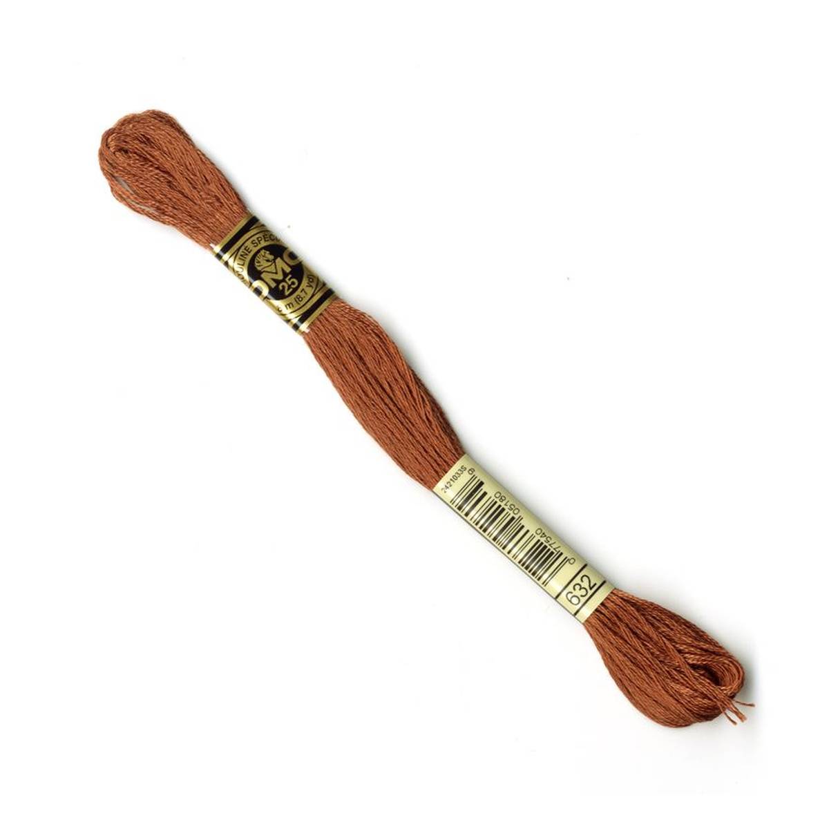 DMC Brown Mouline Special 25 Cotton Thread 8m (632) | Hobbycraft