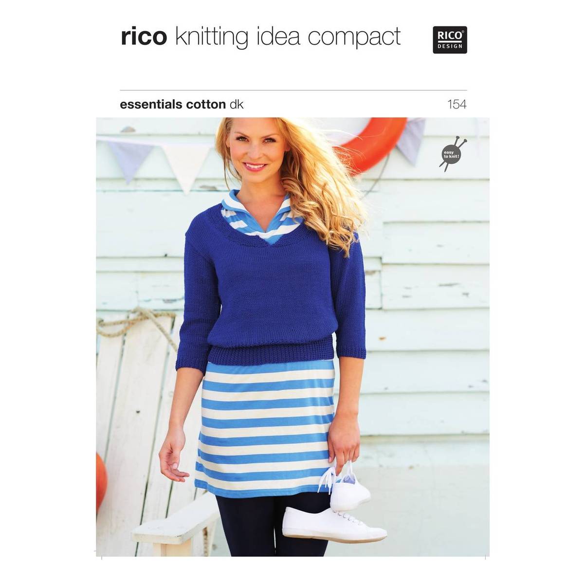 Rico Essentials Cotton DK Top Digital Pattern 154 | Hobbycraft