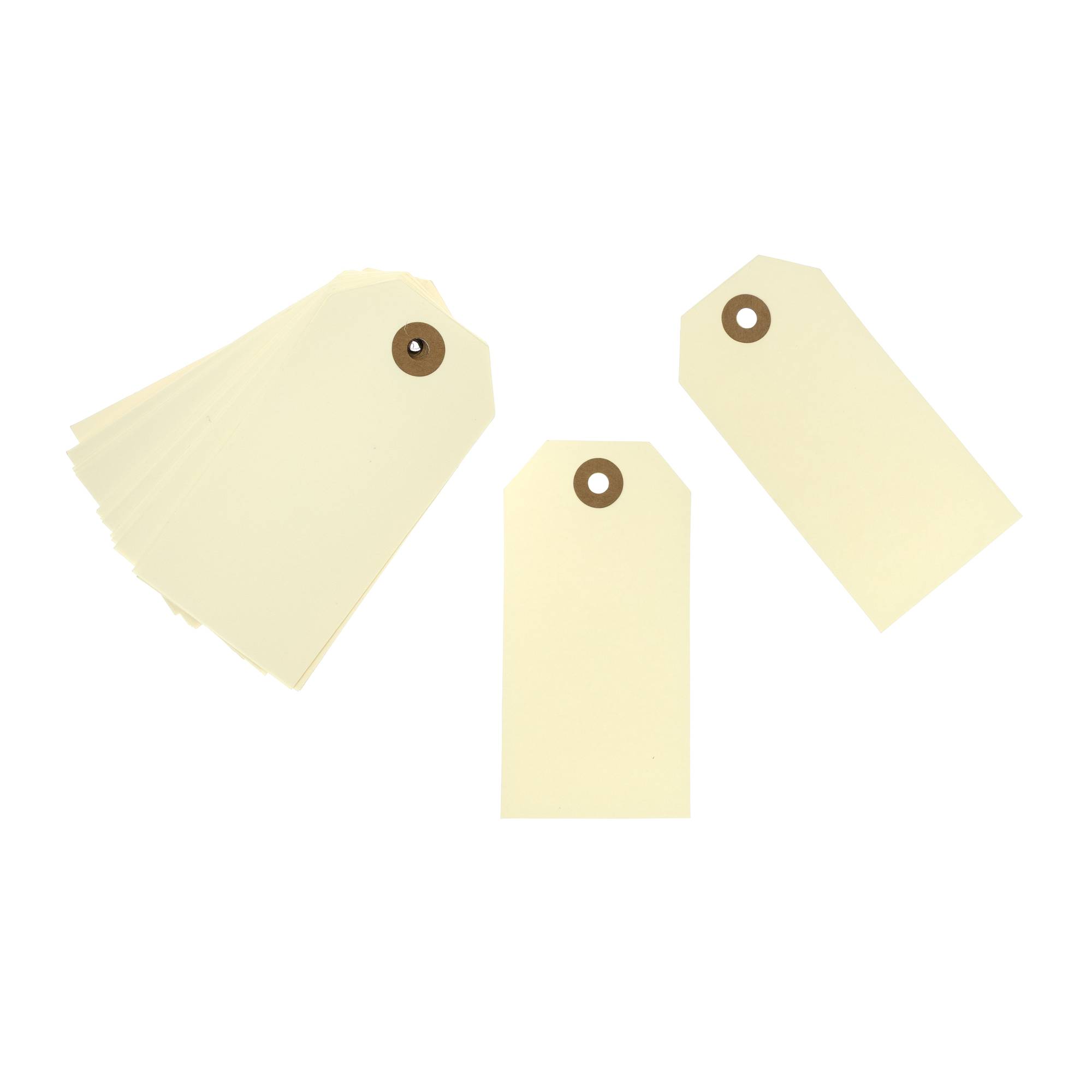 Ivory Luggage Gift Tags 11cm 24 Pack | Hobbycraft