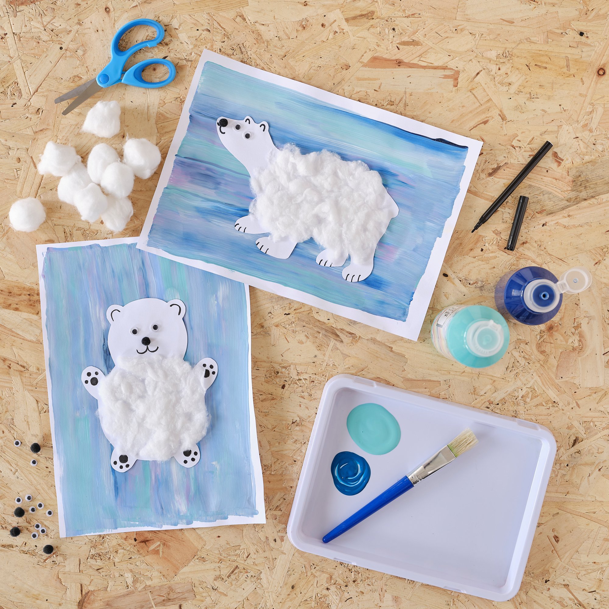 How to Make a Polar Bear Print | Hobbycraft