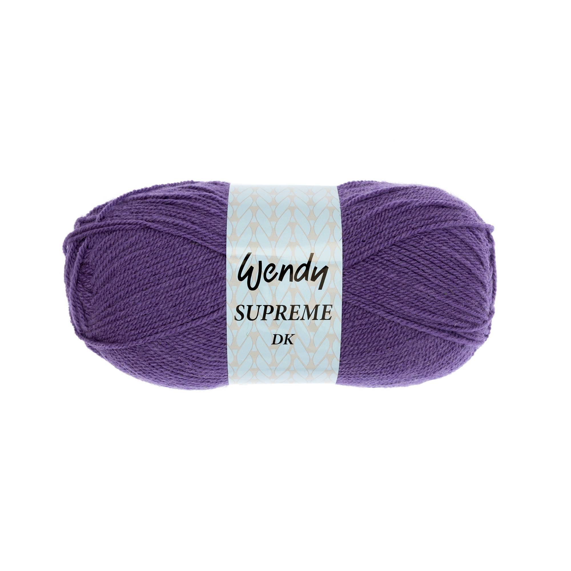 Wendy Pure Purple Supreme DK Yarn 100g | Hobbycraft