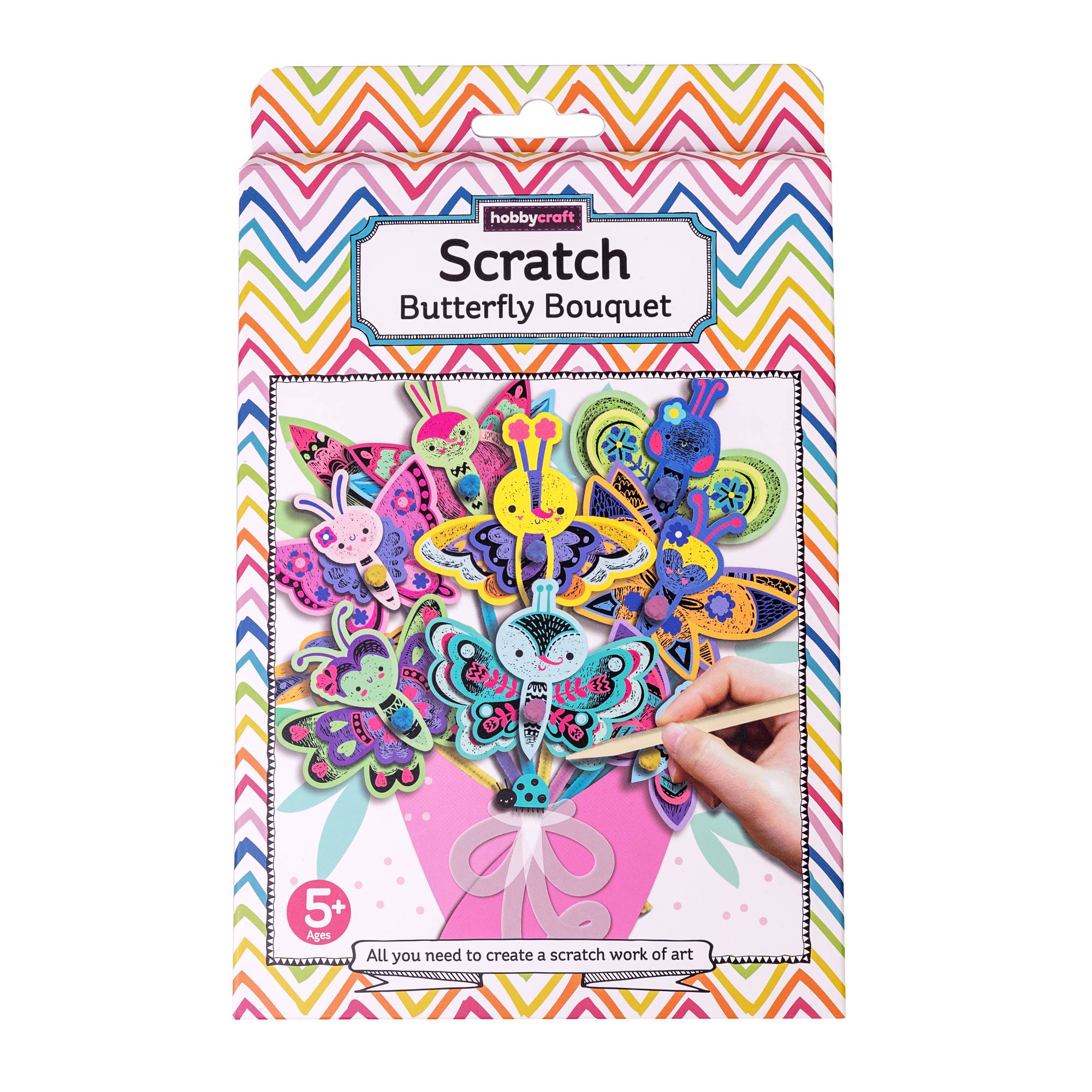 Scratch Butterfly Bouquet Kit | Hobbycraft