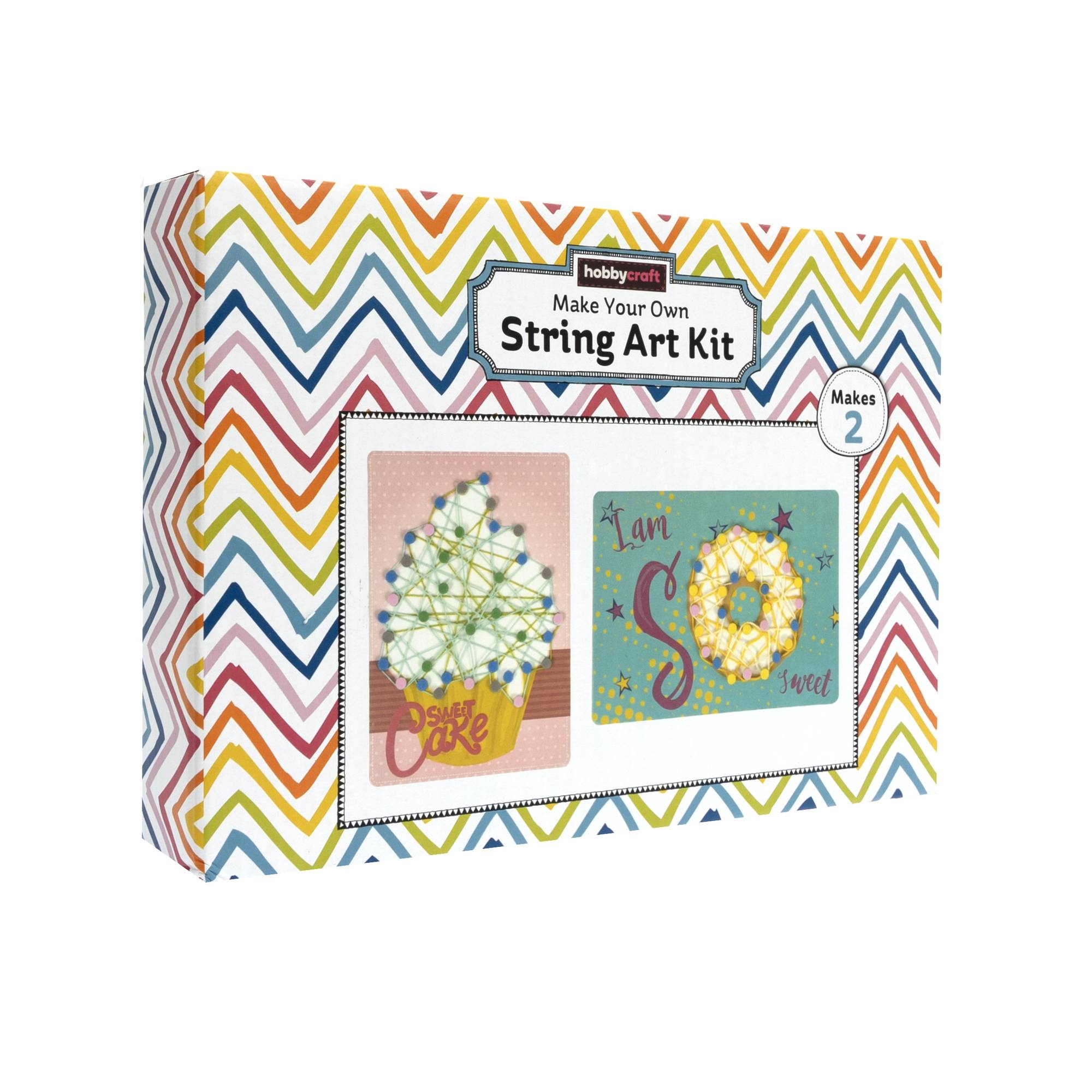 Make Your Own Cactus and Doughnut String Art Kit | Hobbycraft