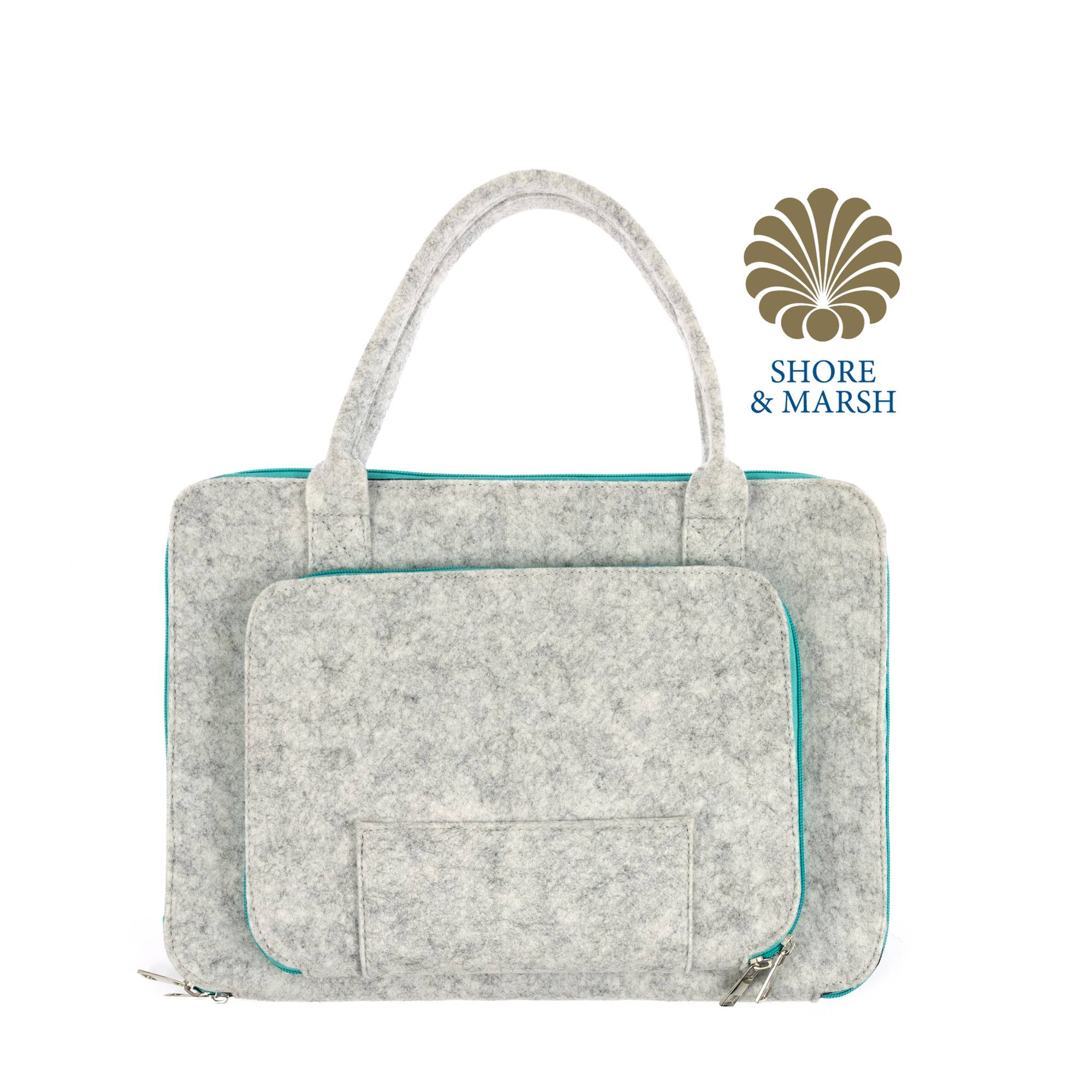 Shore & Marsh Light Grey Storage Bag | Hobbycraft