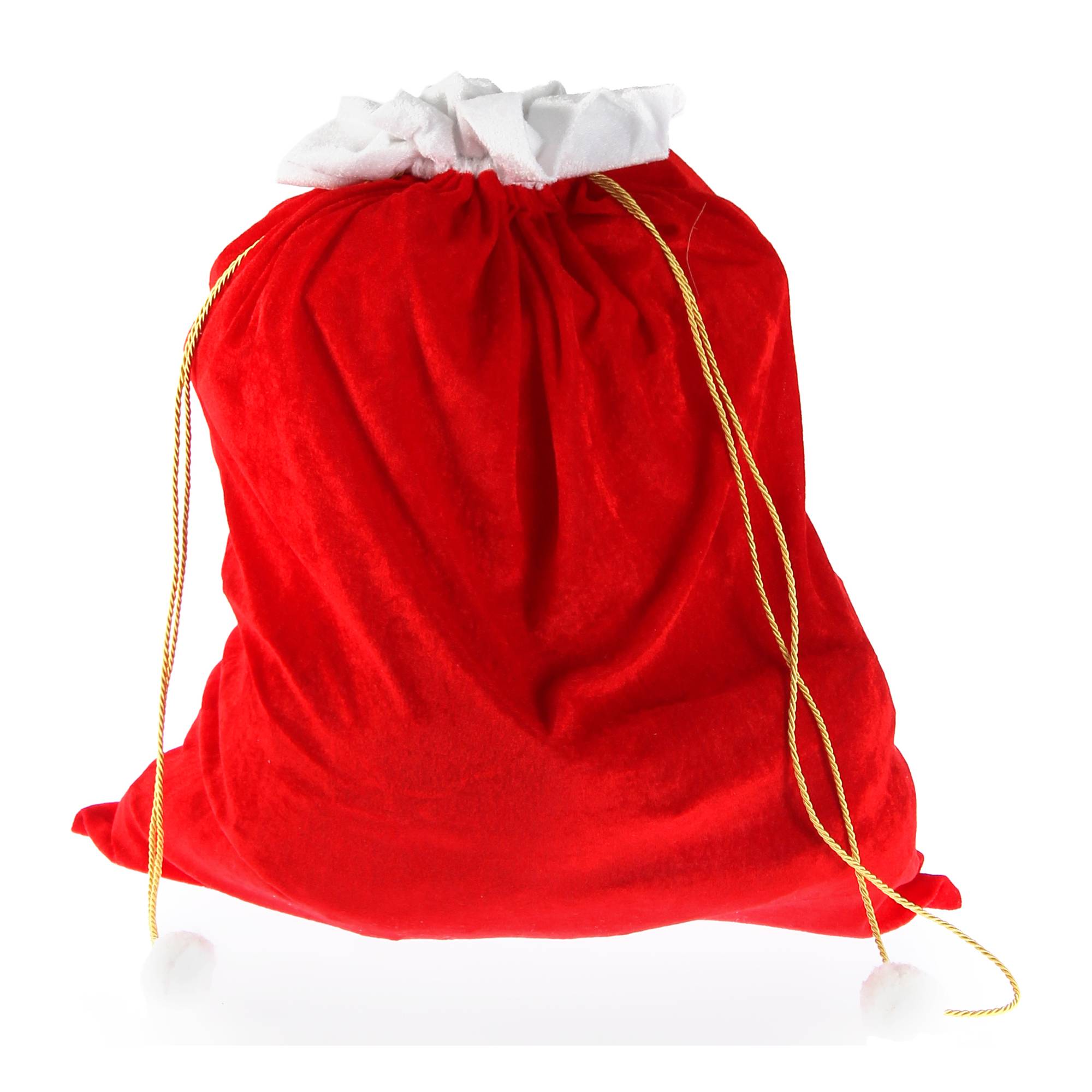 Red Velvet Santa Sack 70cm x 50cm | Hobbycraft