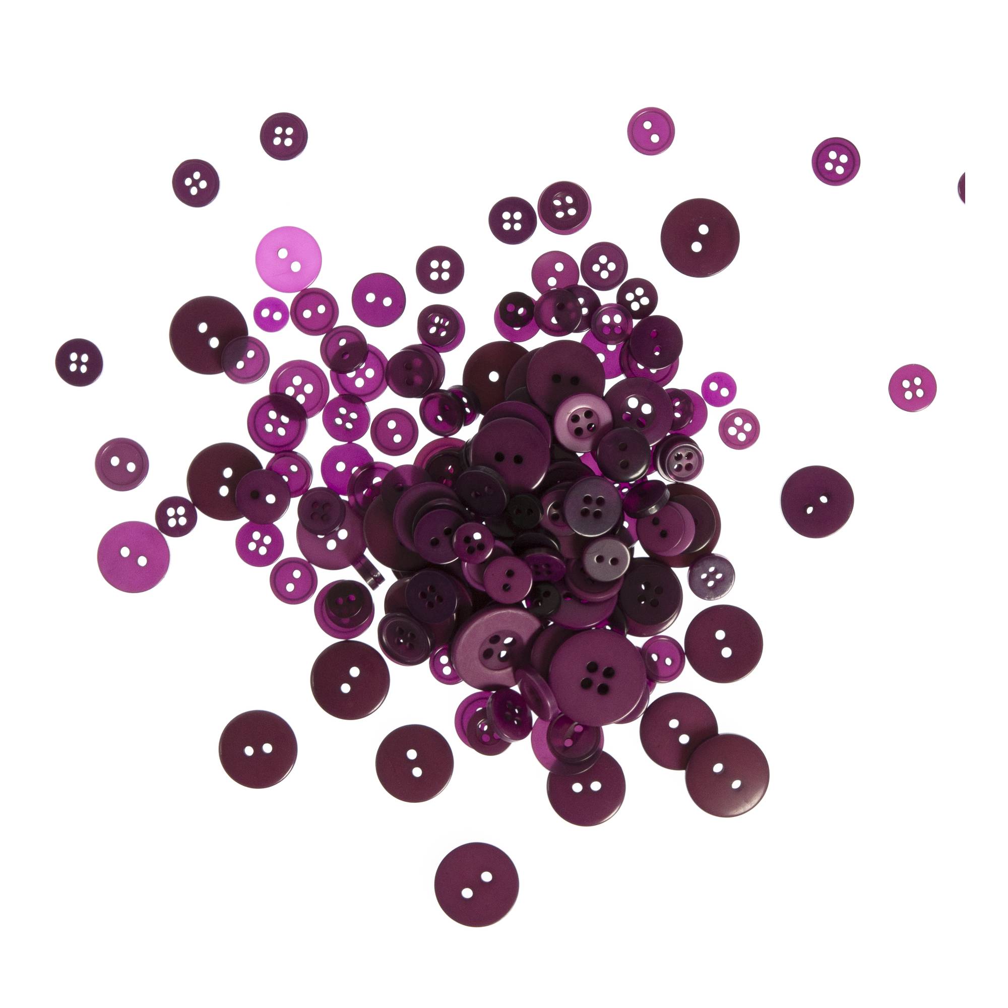 Purple Buttons Pack 50g | Hobbycraft