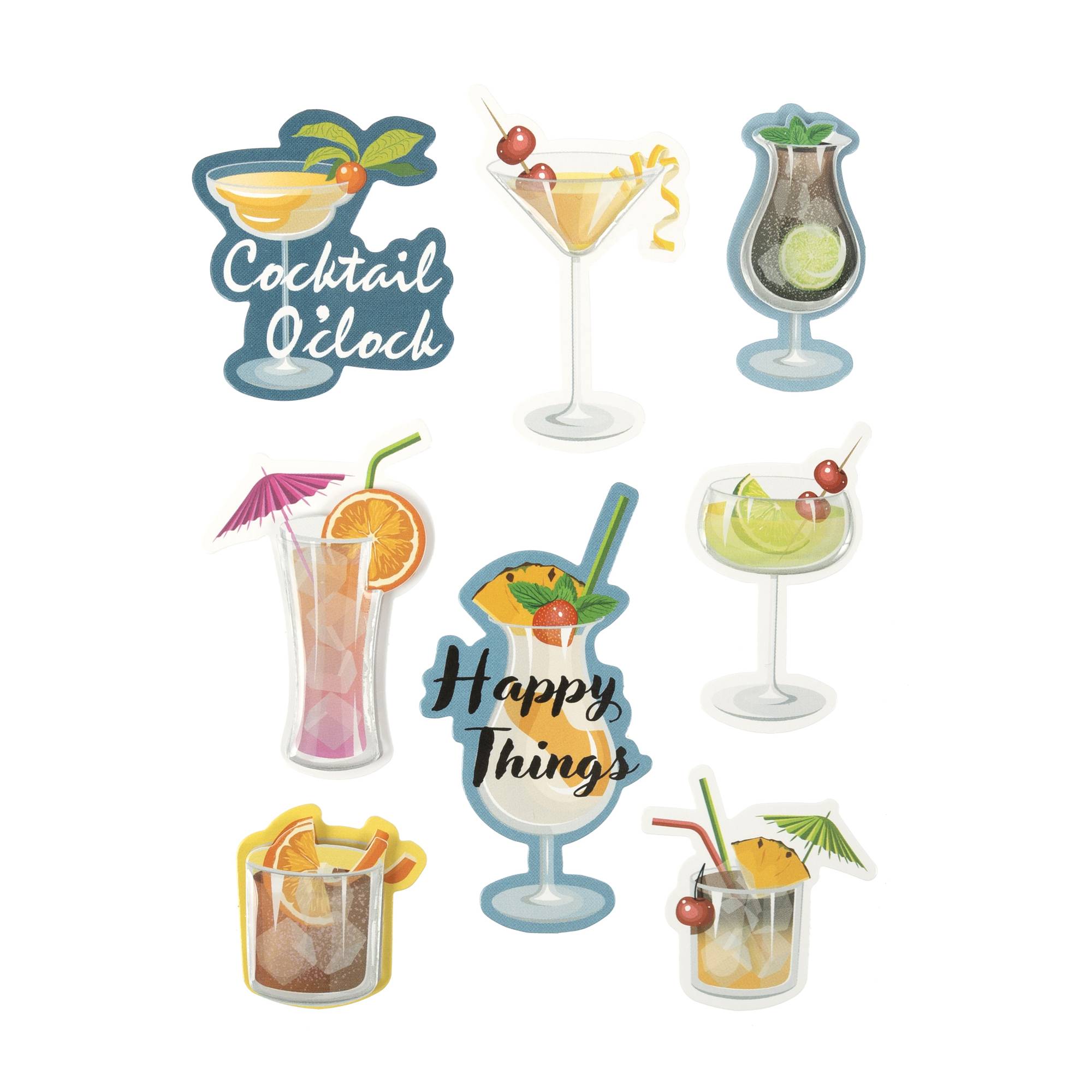 Cocktail Card Toppers 8 Pack | Hobbycraft