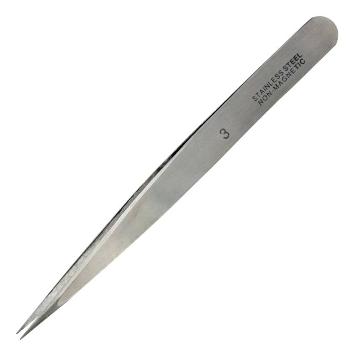 Modelcraft No.3 Fine Stainless Steel Tweezers | Hobbycraft