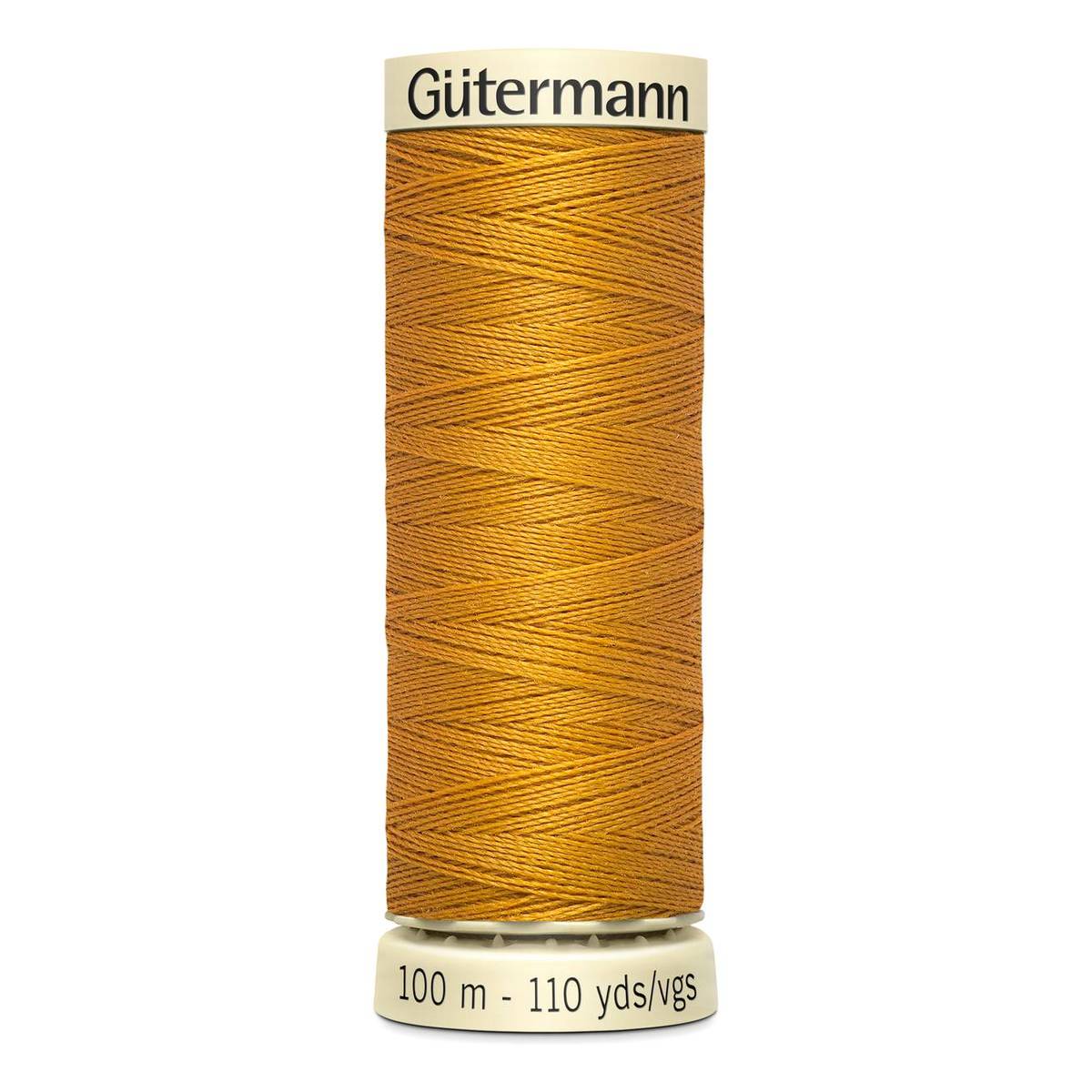 Gutermann Yellow Sew All Thread 100m (412) | Hobbycraft