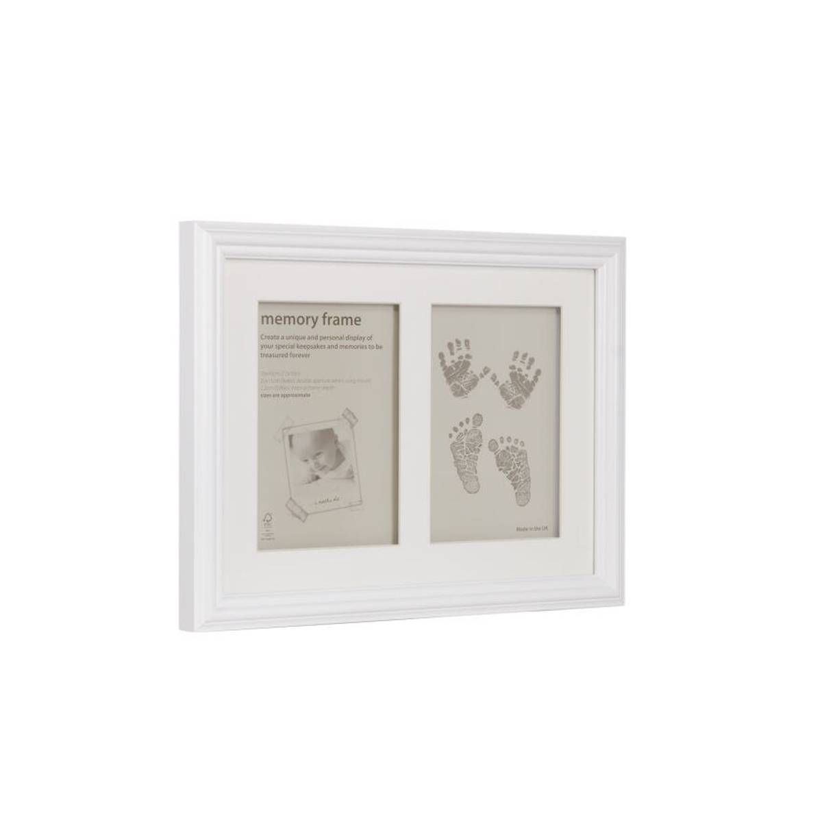 White Memory Box Frame 30cm x 40cm | Hobbycraft