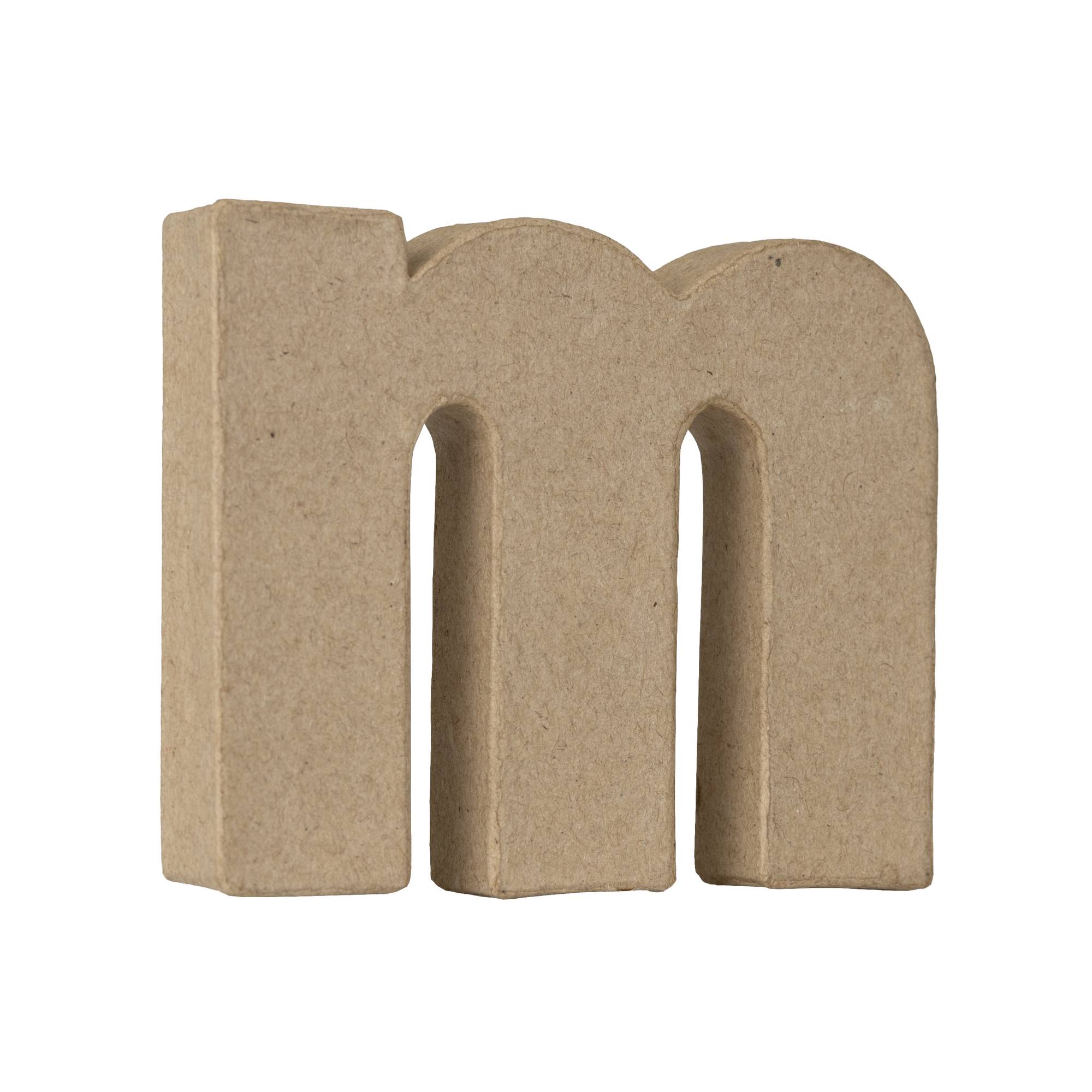 Lowercase Mini Mache Letter M | Hobbycraft