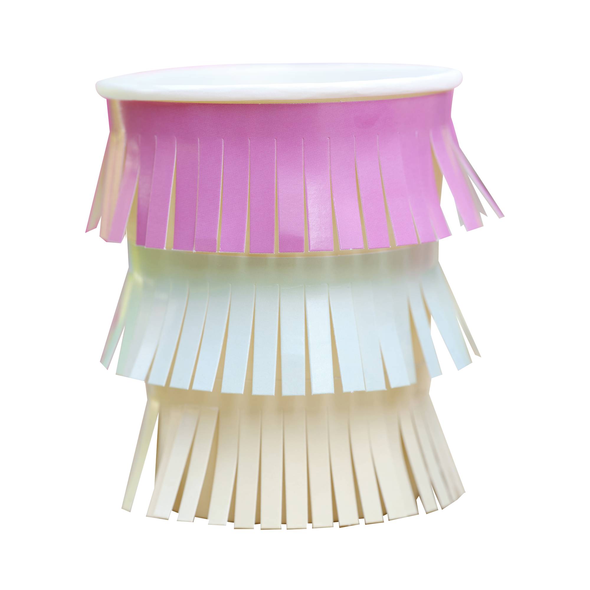 Ginger Ray Tassel Fringe Paper Cups 8 Pack | Hobbycraft