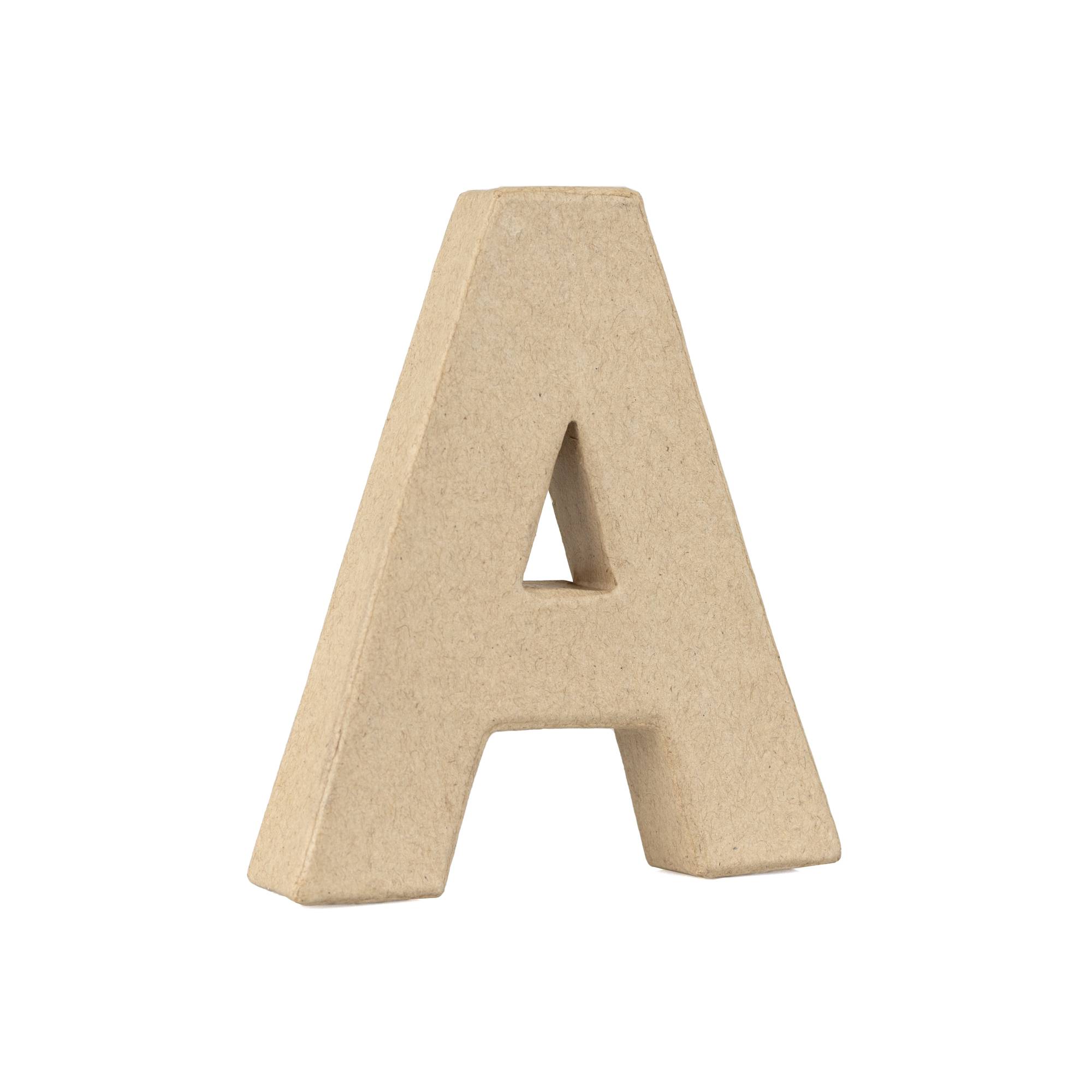 Mini Mache Letter A 10cm | Hobbycraft