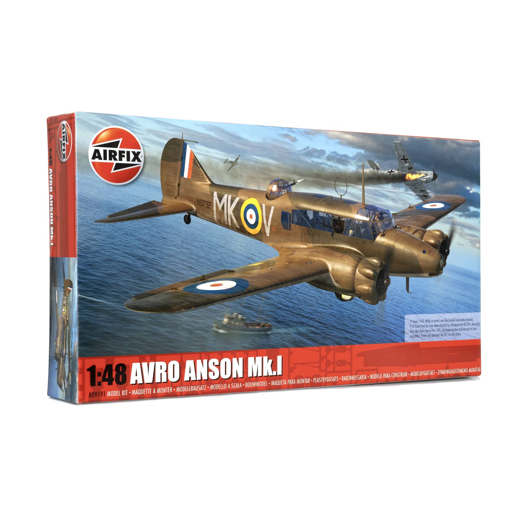 Airfix Avro Anson Mk.I Model Kit 1:48 | Hobbycraft