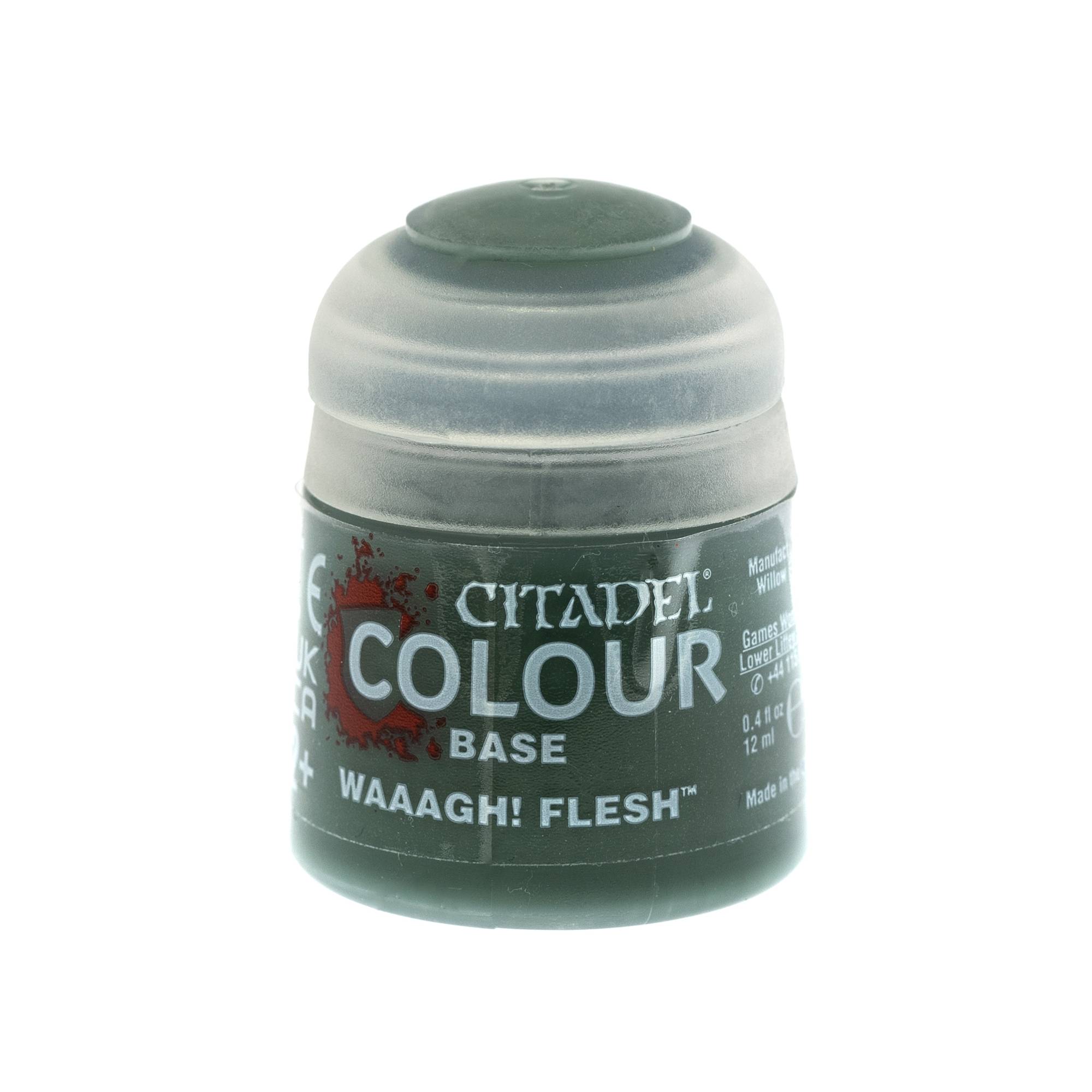 Citadel Waaagh! Flesh Base Paint 12ml | Hobbycraft