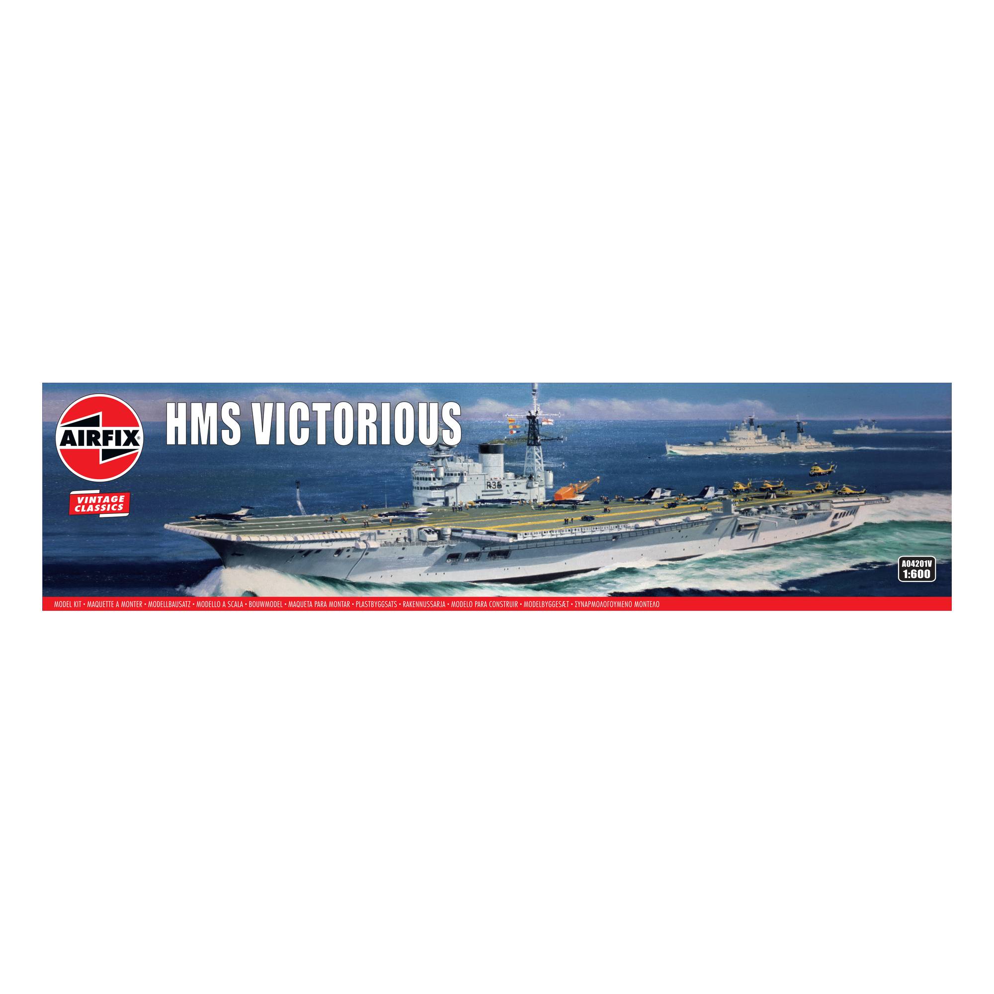 Airfix HMS Victorious Model Kit 1:600 | Hobbycraft