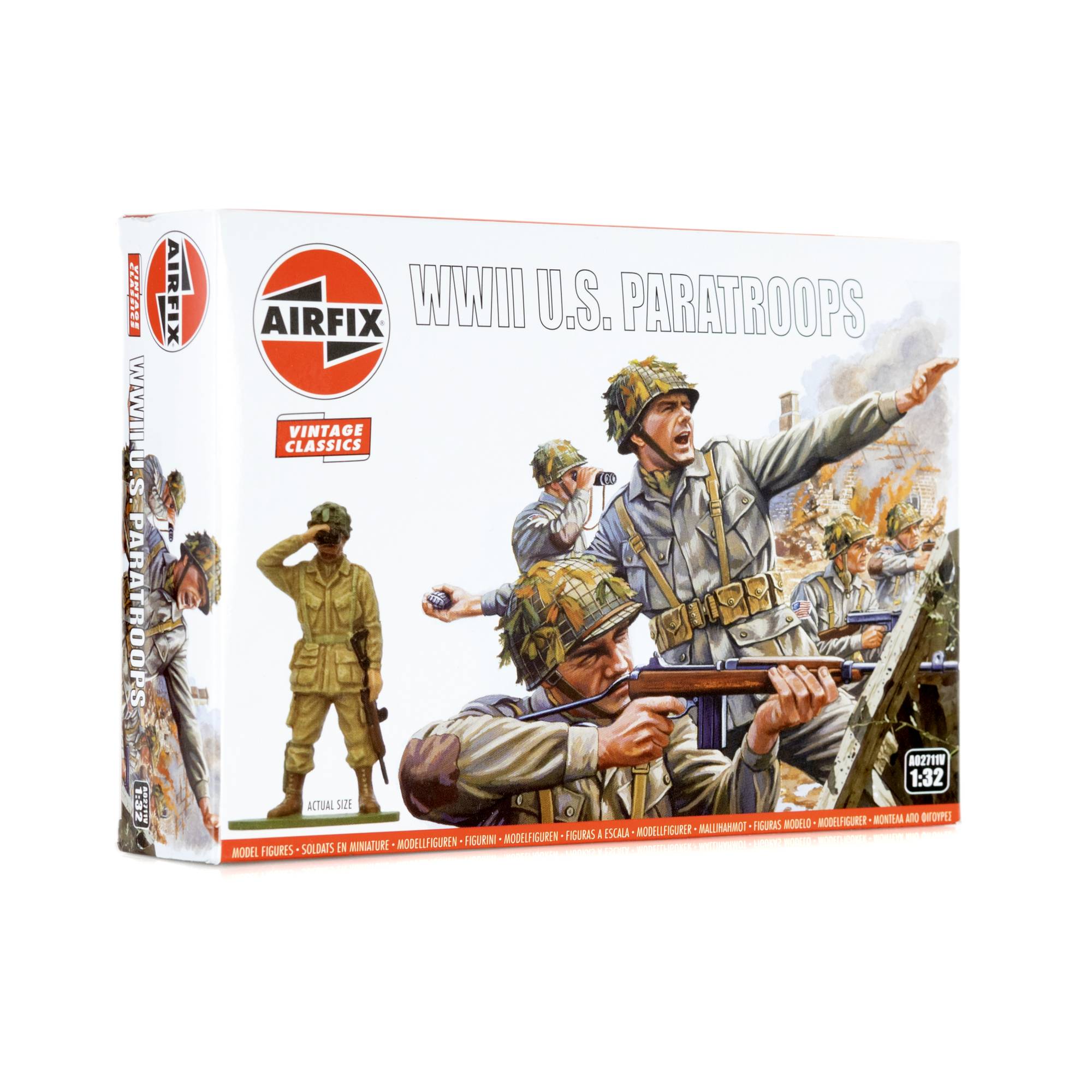 Airfix WWII U.S. Paratroops Model Kit 1:32 | Hobbycraft
